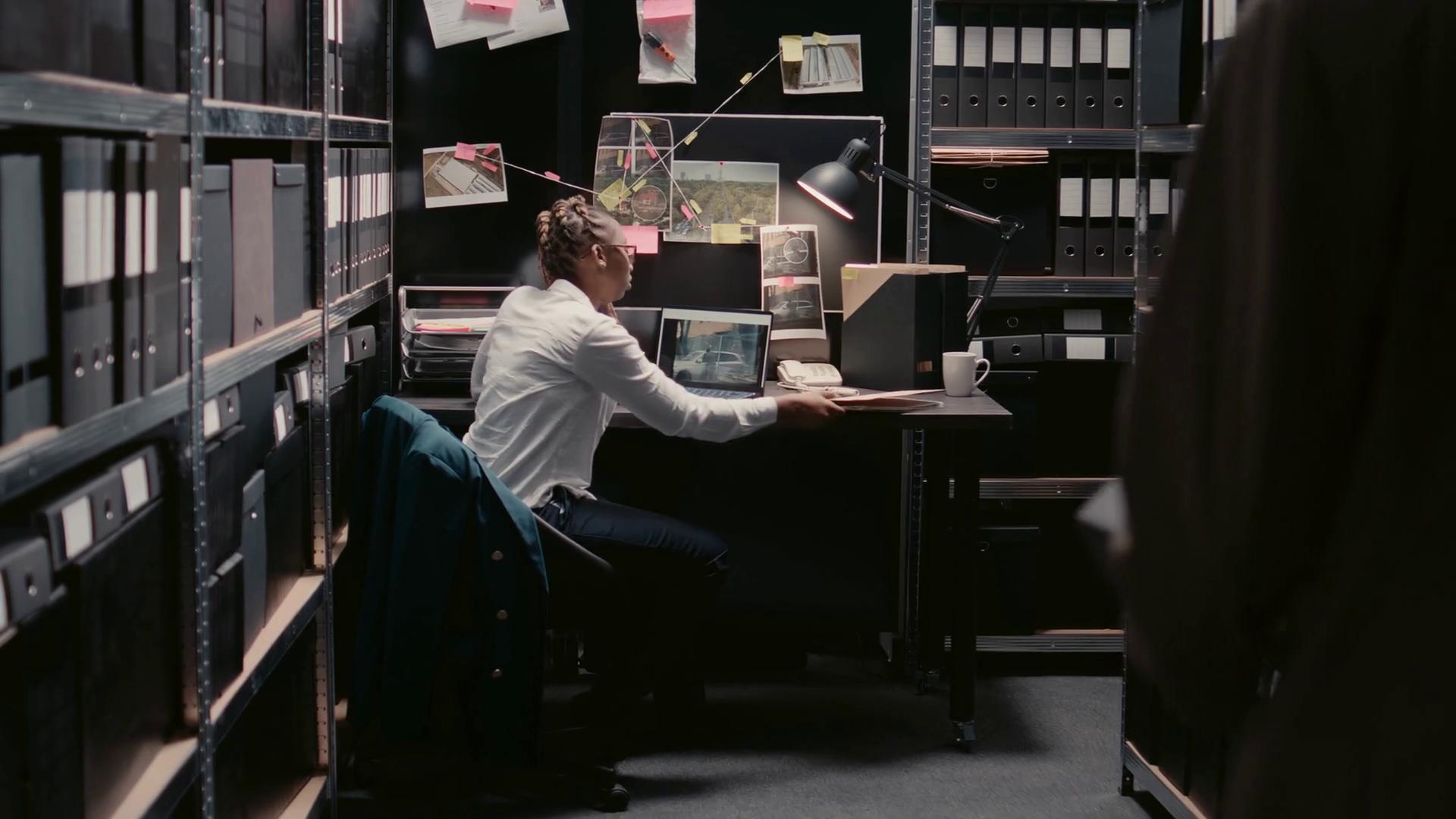 Detectives Team Conducting Private Stock Footage SBV-347507647 ...