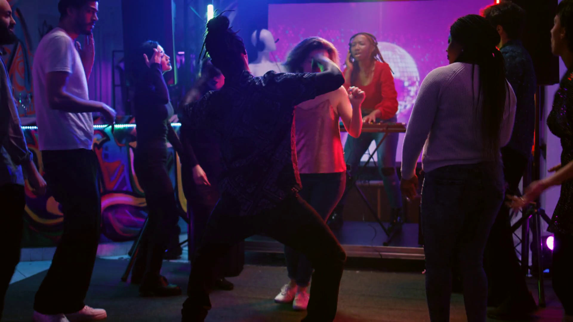 Cool Dancers Showing Dance Moves Stock Footage SBV-347643701 - Storyblocks