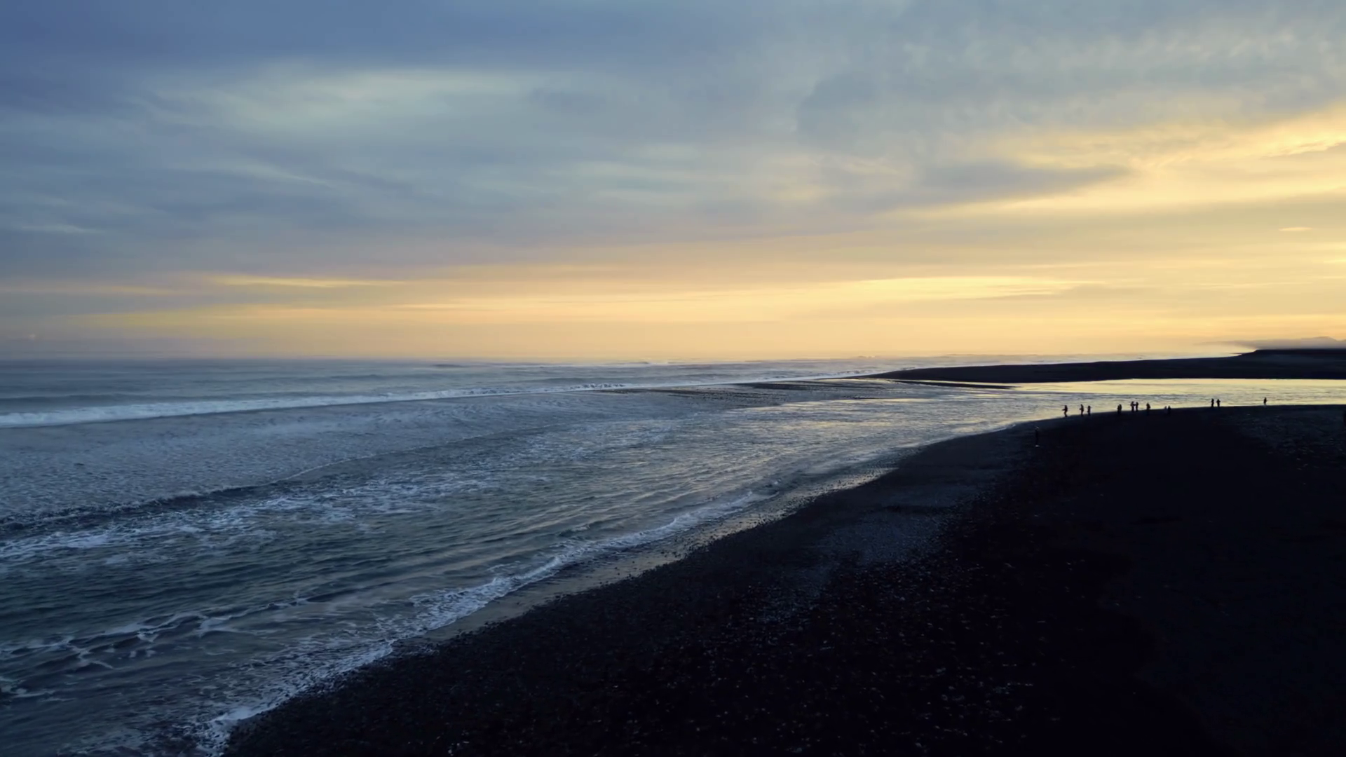 Drone Shot Of Atlantic Ocean Stock Footage SBV-347669104 - Storyblocks