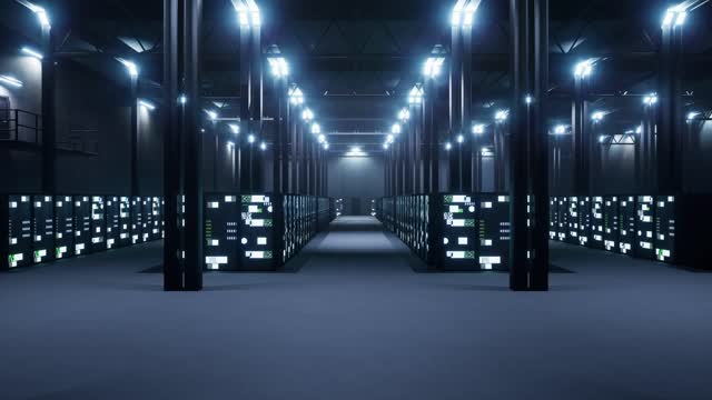 Computer Server Room Animation Stock Footage: Royalty-Free Video Clips ...