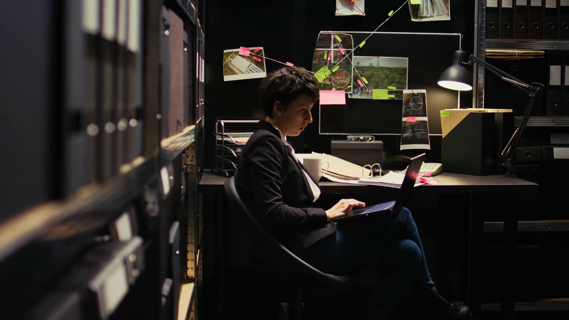 Criminal Expert Review Case File Using Stock Footage SBV-347759692 ...