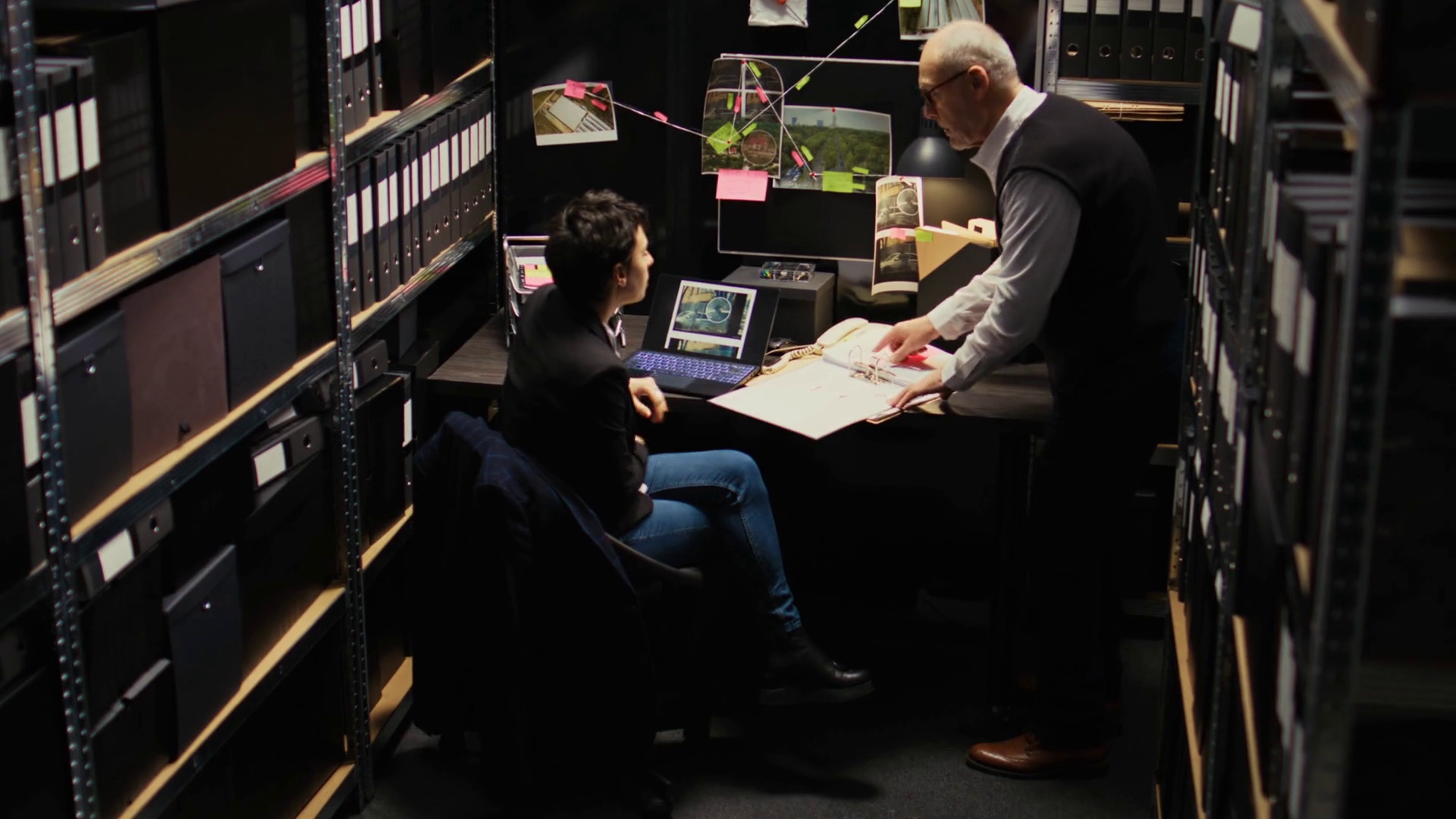 Police Officers Conducts Investigation Using Stock Footage SBV ...