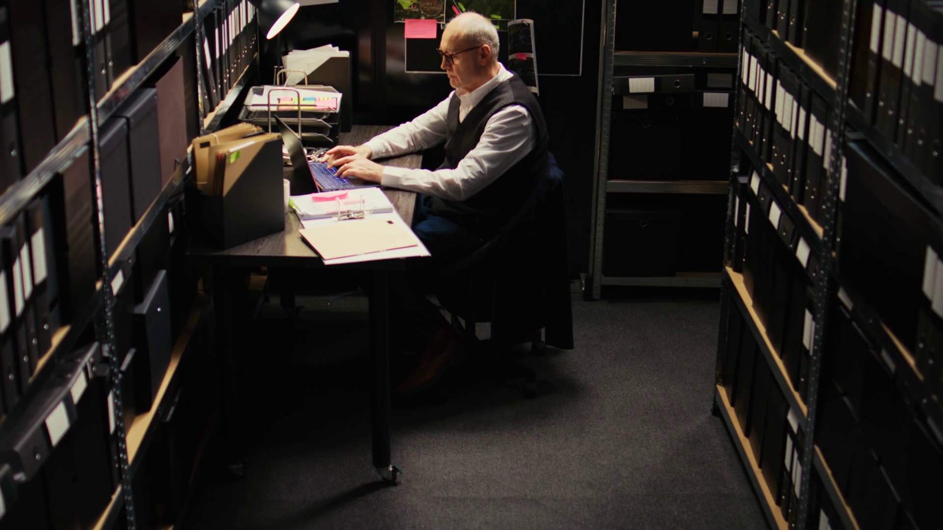 Law Agent Works On Secret Mission Private Stock Footage SBV-347741508 ...