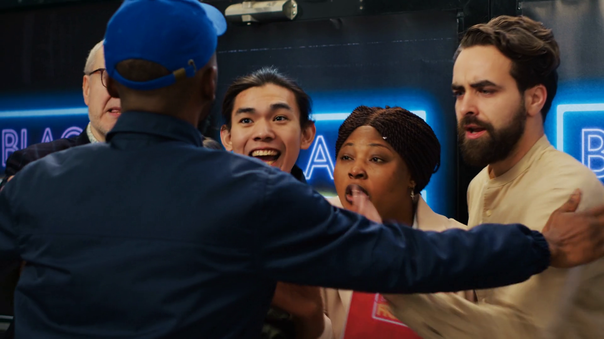 Anxious People Wait In Line Deals Standing Stock Footage SBV-347747986 - Storyblocks