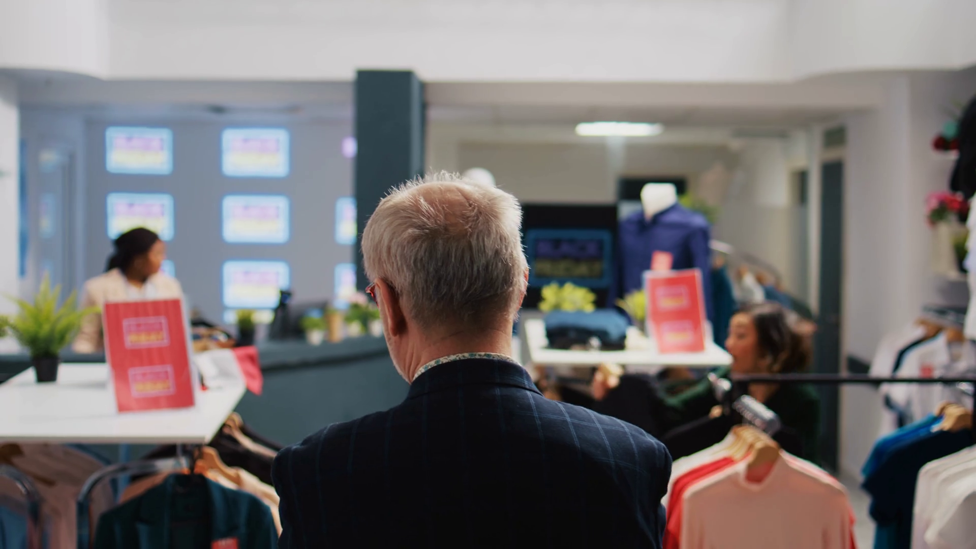 Diverse People Shopping In Retail Store Stock Footage SBV-347746047 ...