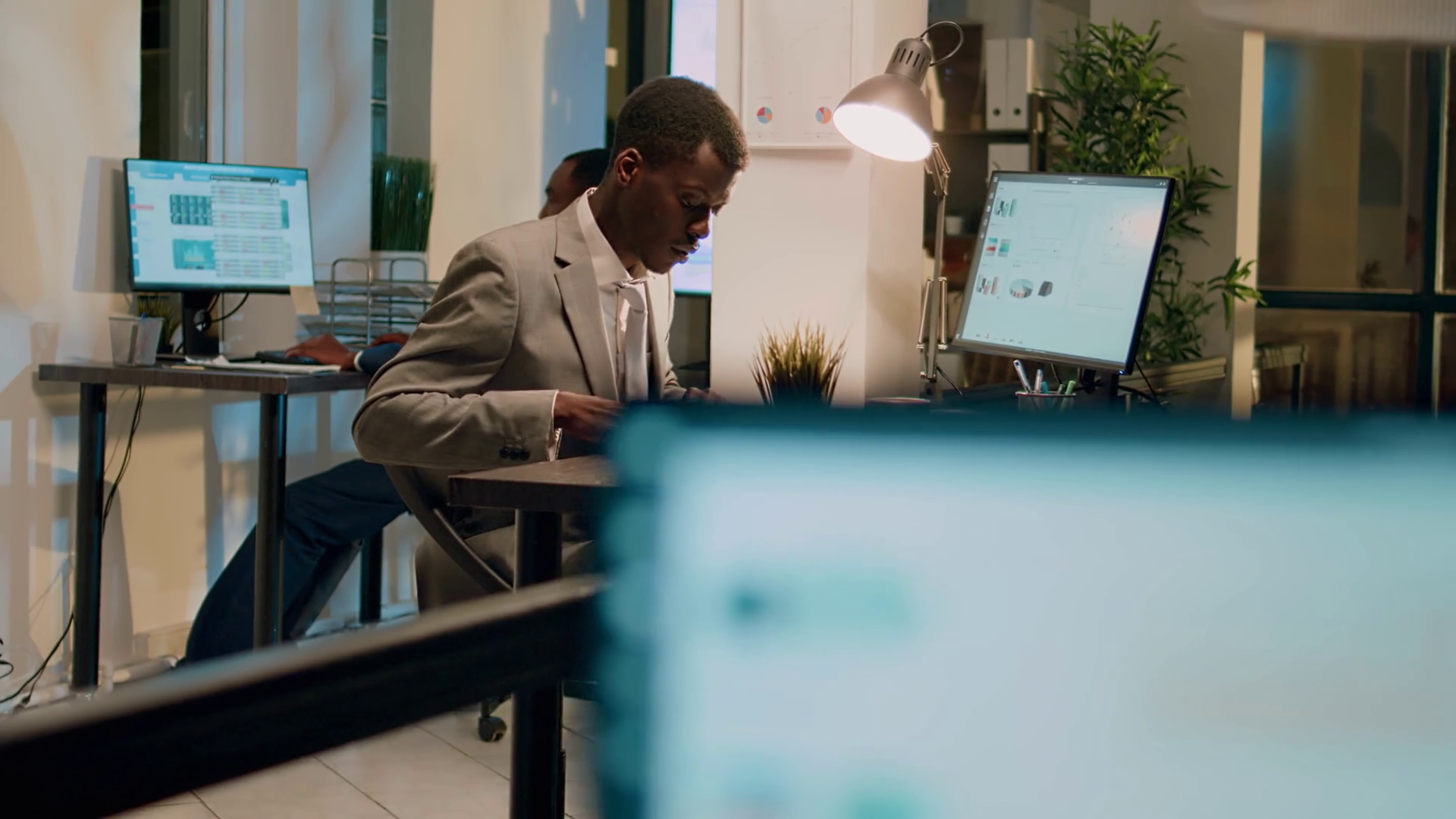 Employee Losing Mind Over Mindnumbing Stock Footage SBV-348371178 ...