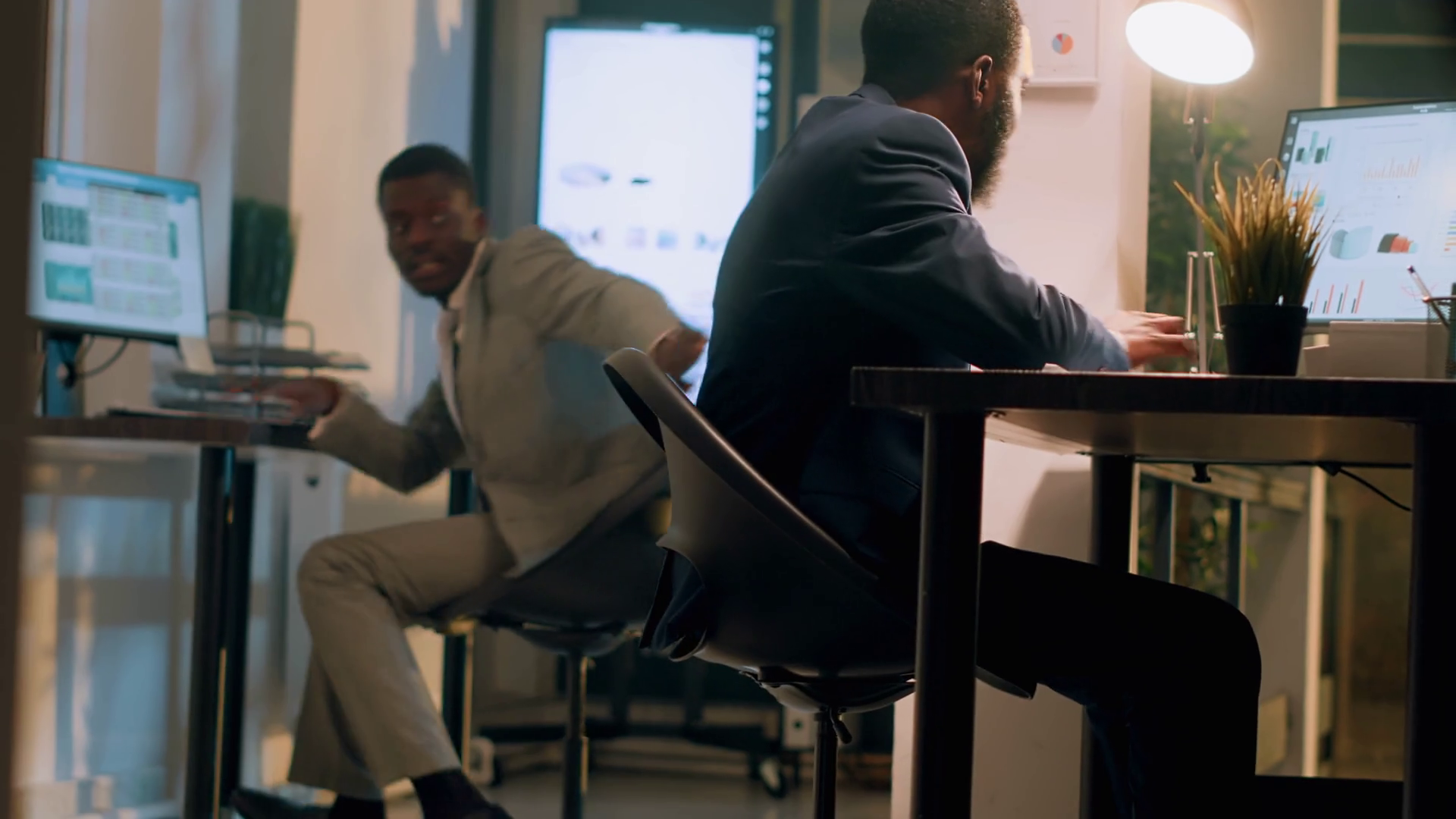 Manager In Office Crosschecking Financial Stock Footage Sbv 348371300 Storyblocks