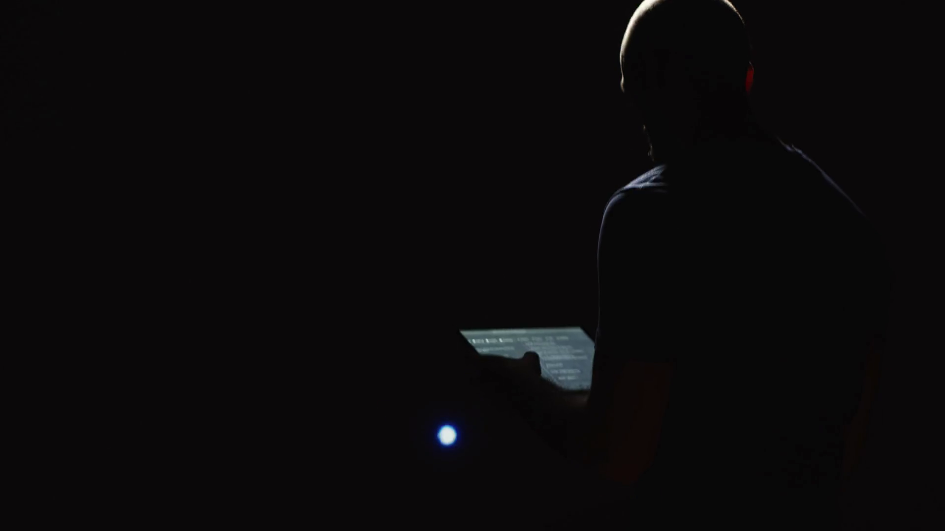 Man Engineer Verifying Big Data Ai Brain Stock Footage SBV-348407472 ...