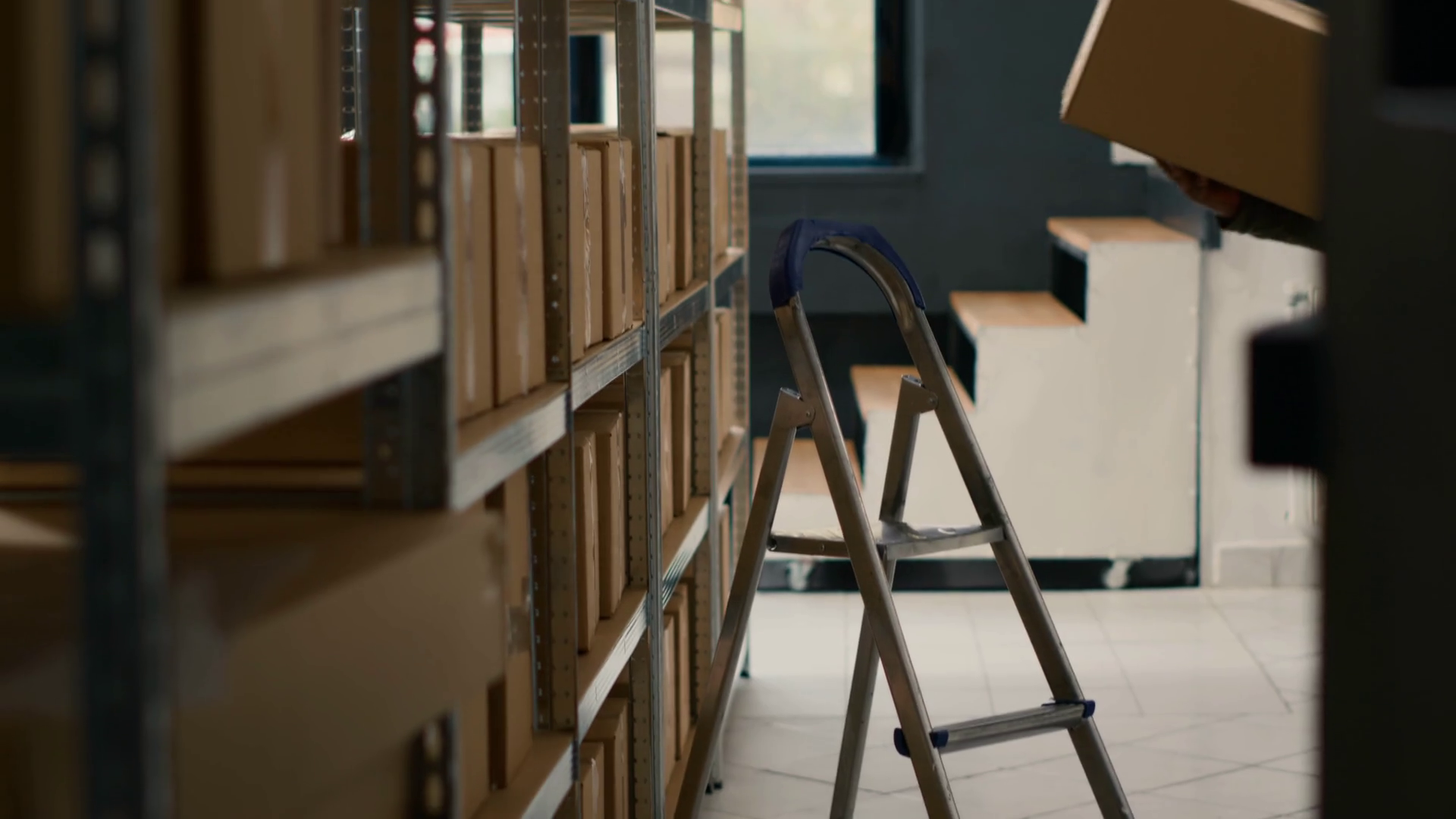 Chief Logistics Officer In Warehouse Stock Footage SBV-348494293 ...