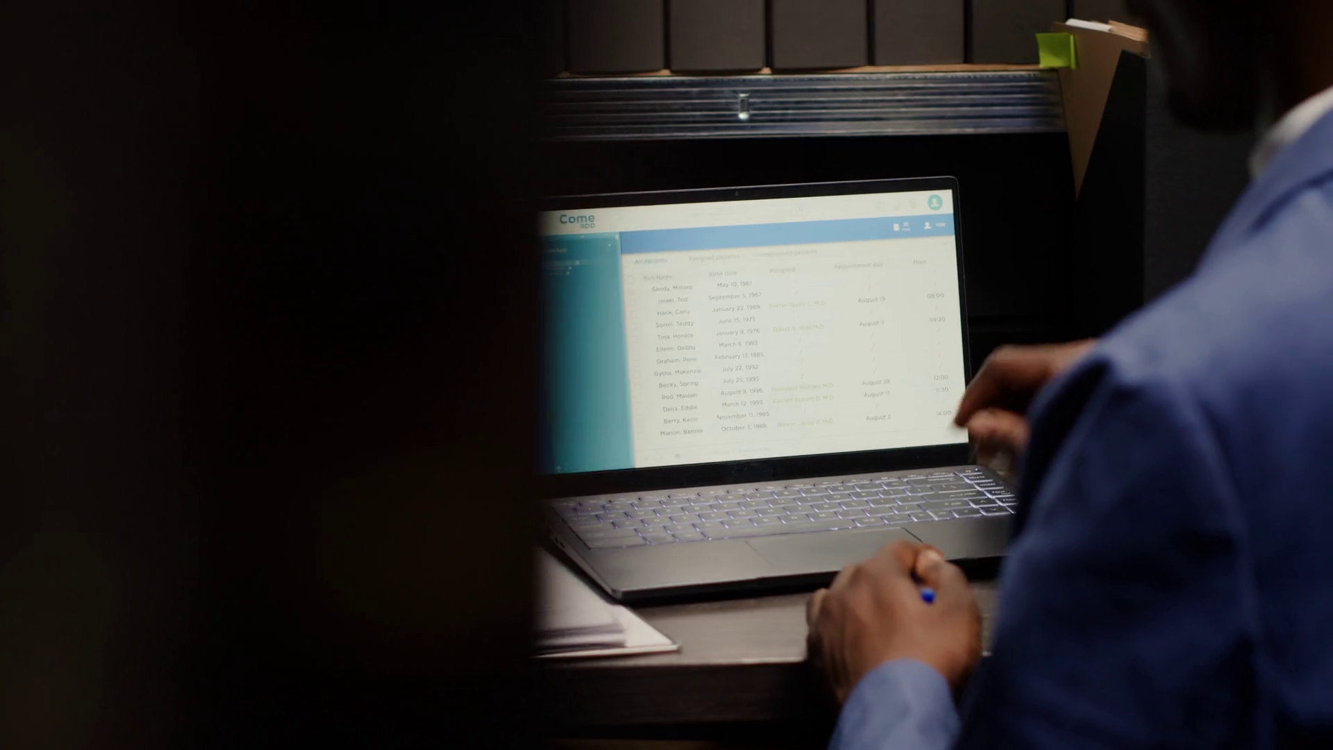 Detective Captured In Midst Of Investigation Stock Footage SBV ...