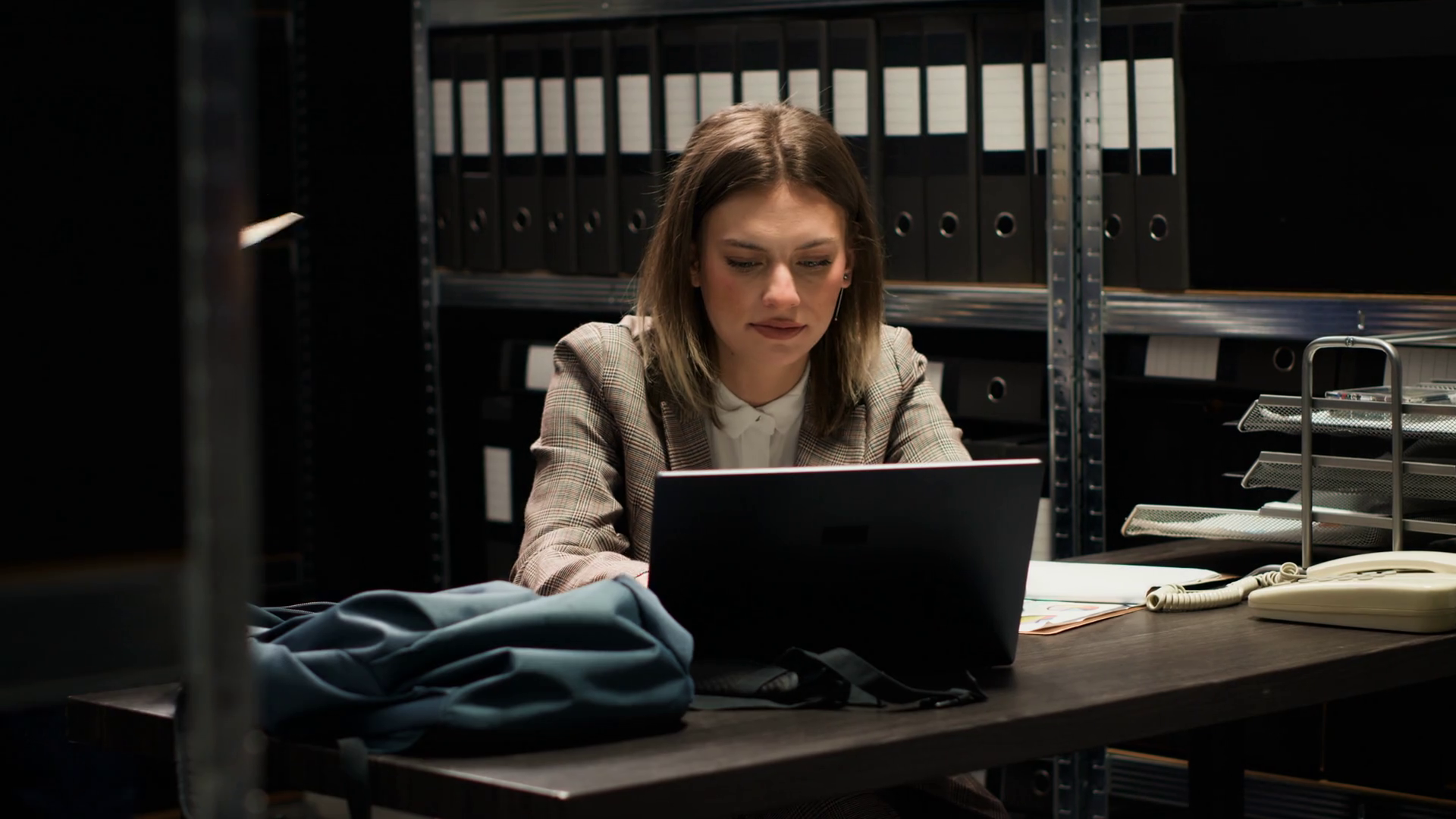 Female Male Private Detectives Collaborate Stock Footage SBV-348542926 ...