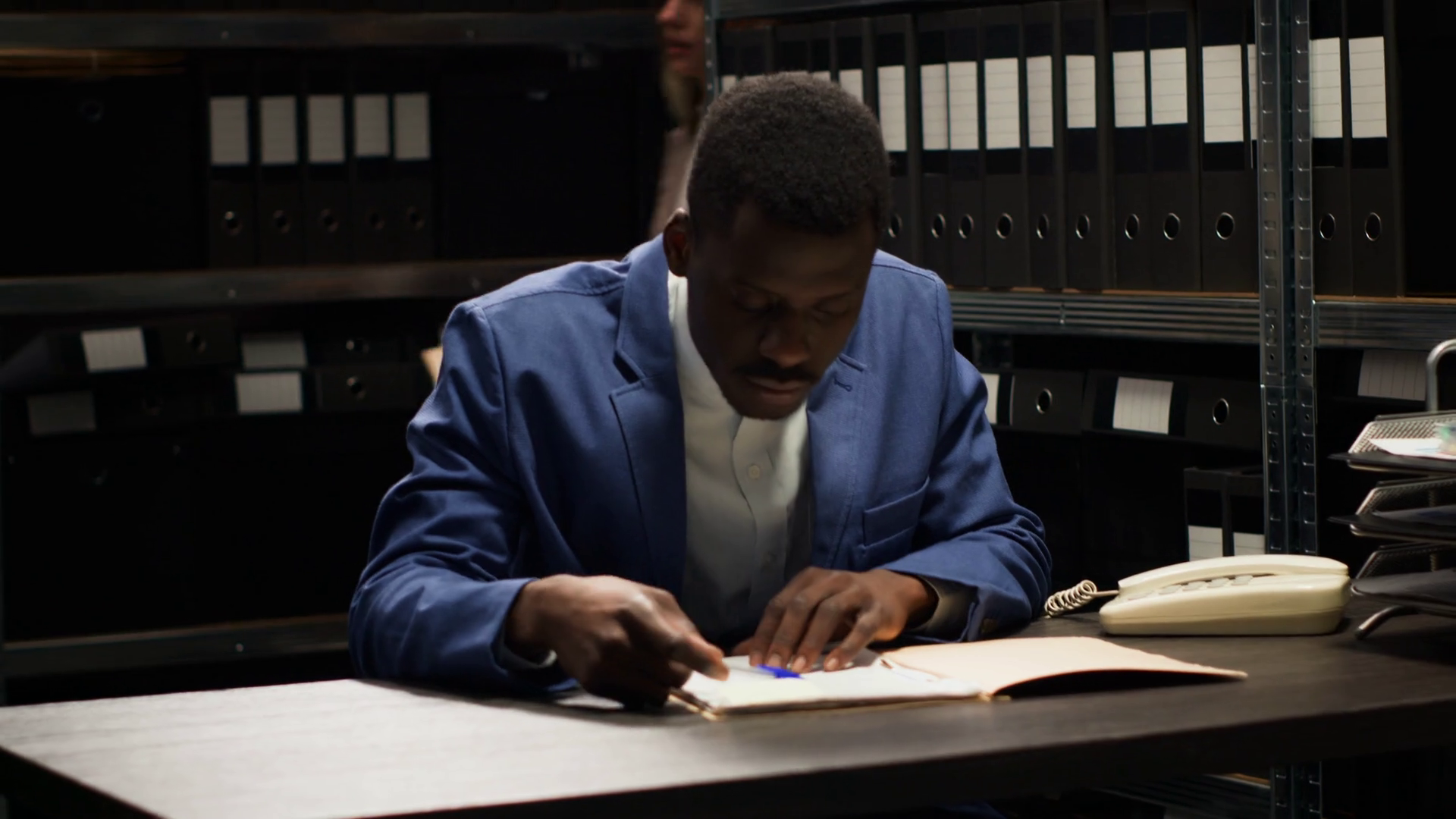 African American Inspector Conducts Stock Footage SBV-348542941 ...