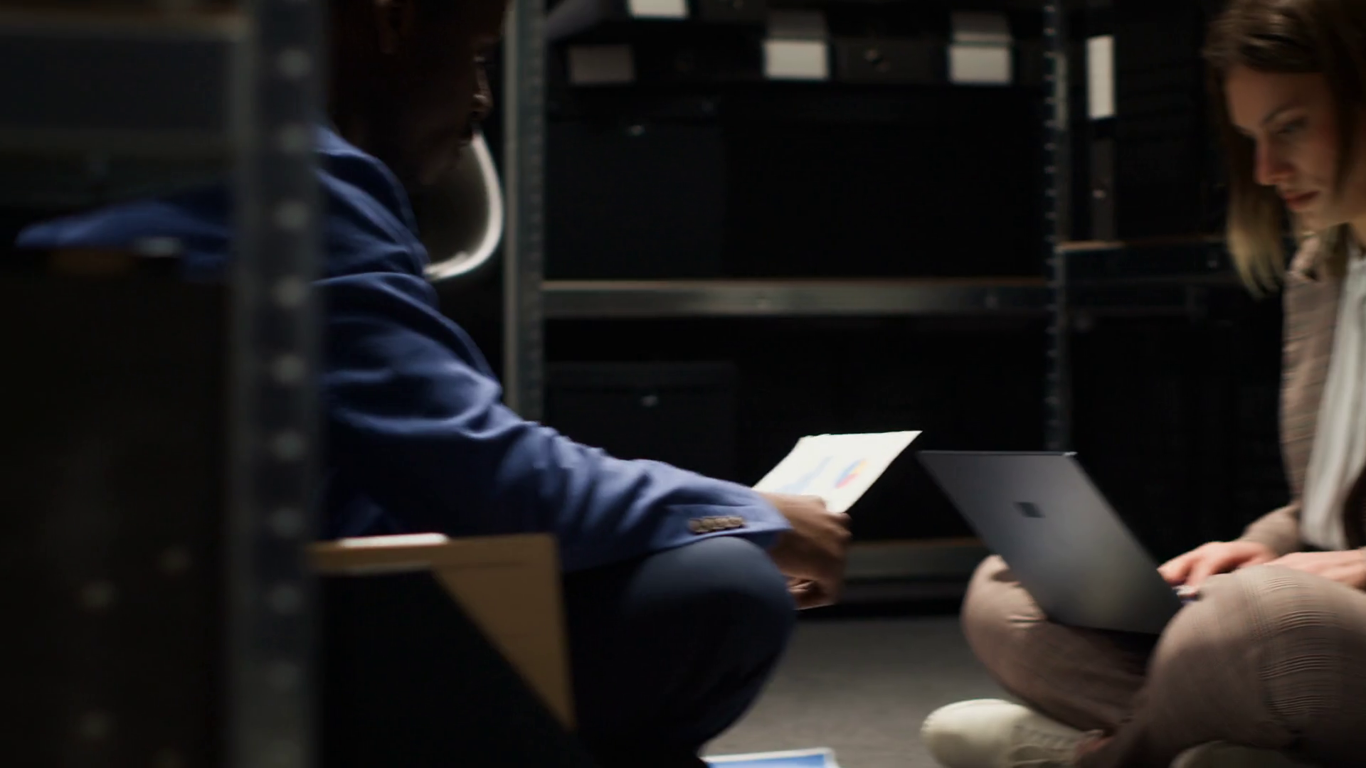 Crime Investigation Is In Progress Male Stock Footage SBV-348542942 ...