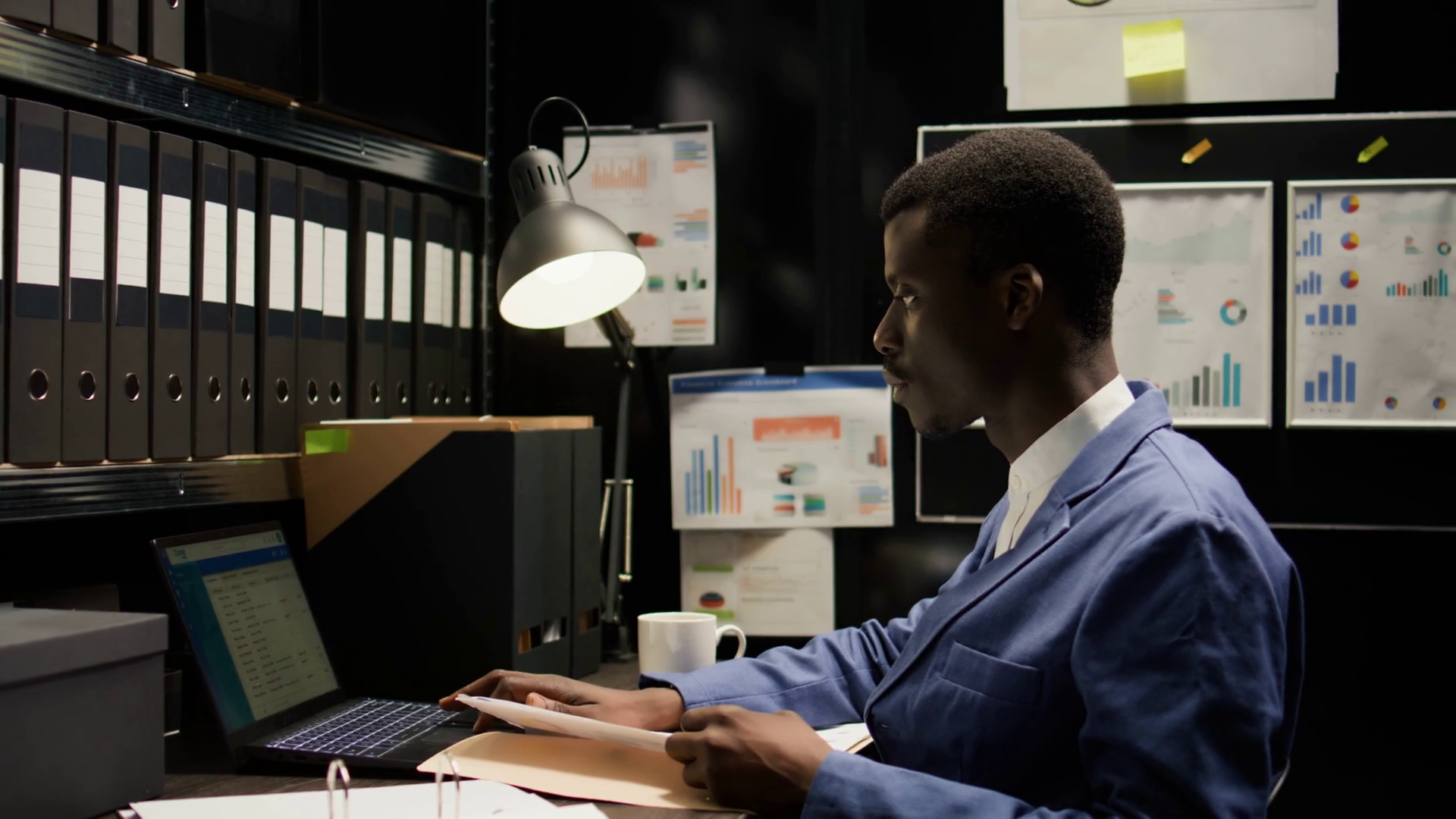 Detective Inspector With Abilities In Stock Footage SBV-348499546 ...