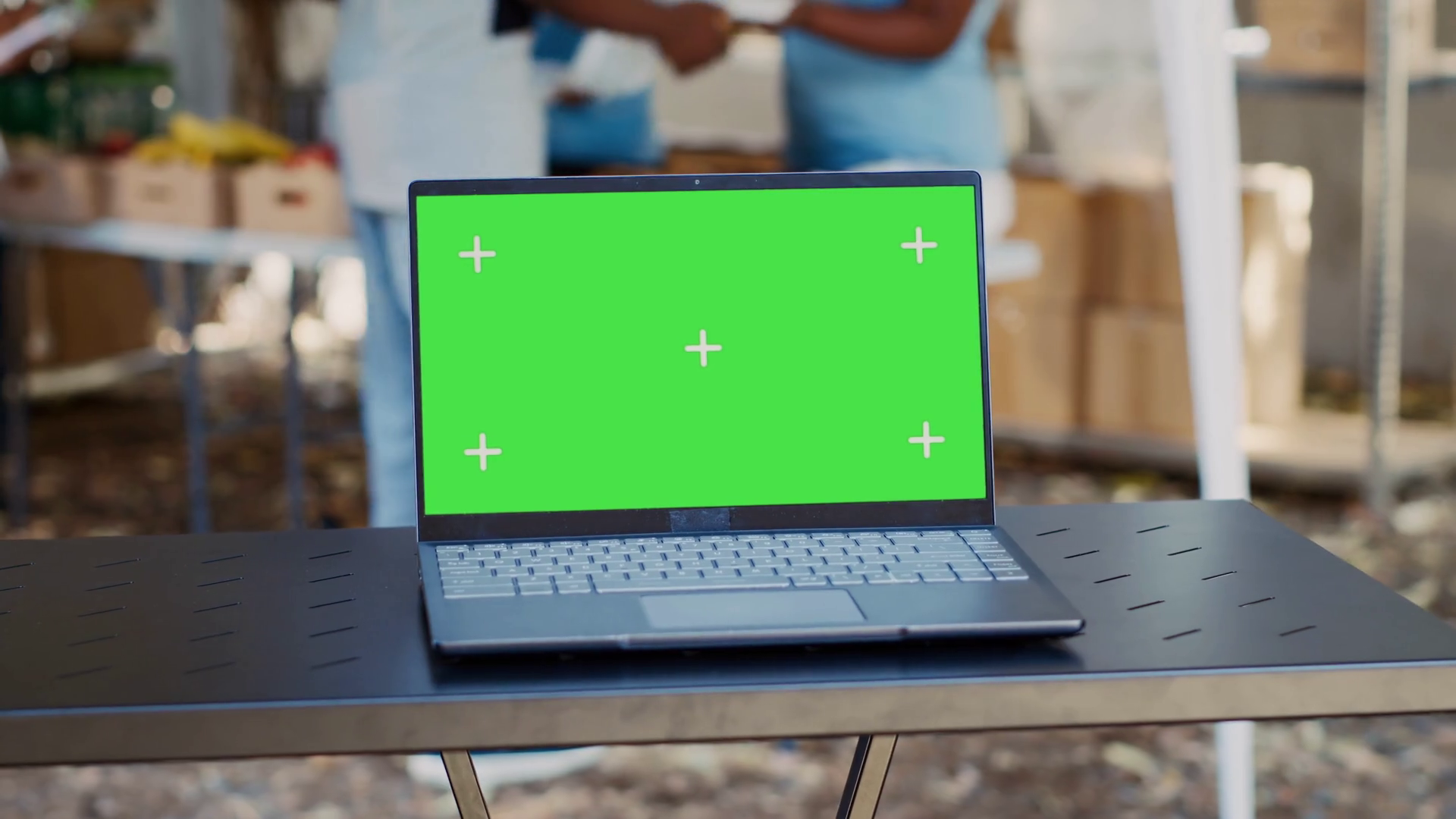 Close-up Of Electronic Laptop With Isolated Stock Footage SBV-348558157 ...