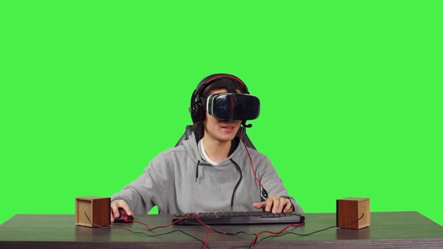 Greenscreen Gamer Stock Footage: Royalty-Free Video Clips - Storyblocks