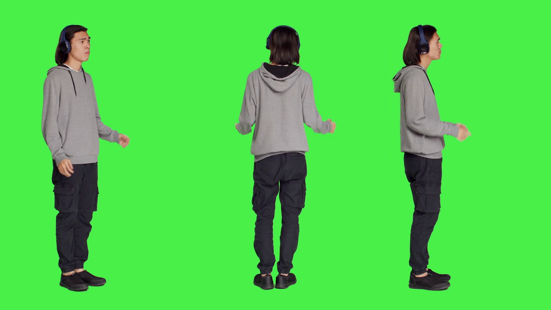 Joyful Man Does Groovy Dance Moves In Studio Stock Footage SBV ...