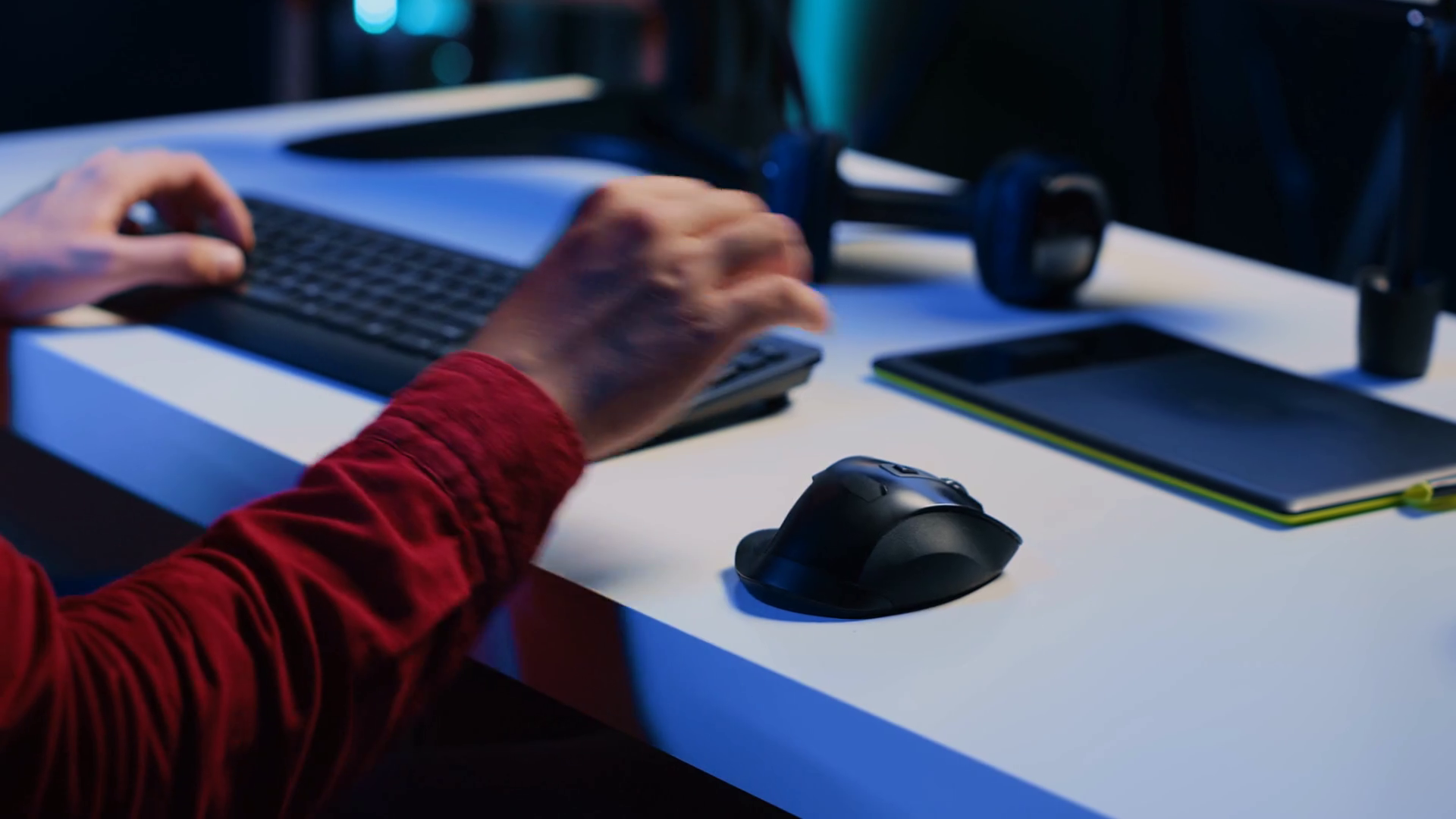 Photographer Enhancing Images Quality Stock Footage SBV-348723221 ...