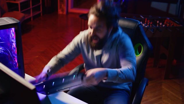 Smashing Computer Stock Footage: Royalty-Free Video Clips - Storyblocks