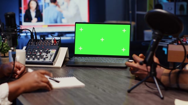 Microphone Green Screen Stock Footage: Royalty-Free Video Clips ...