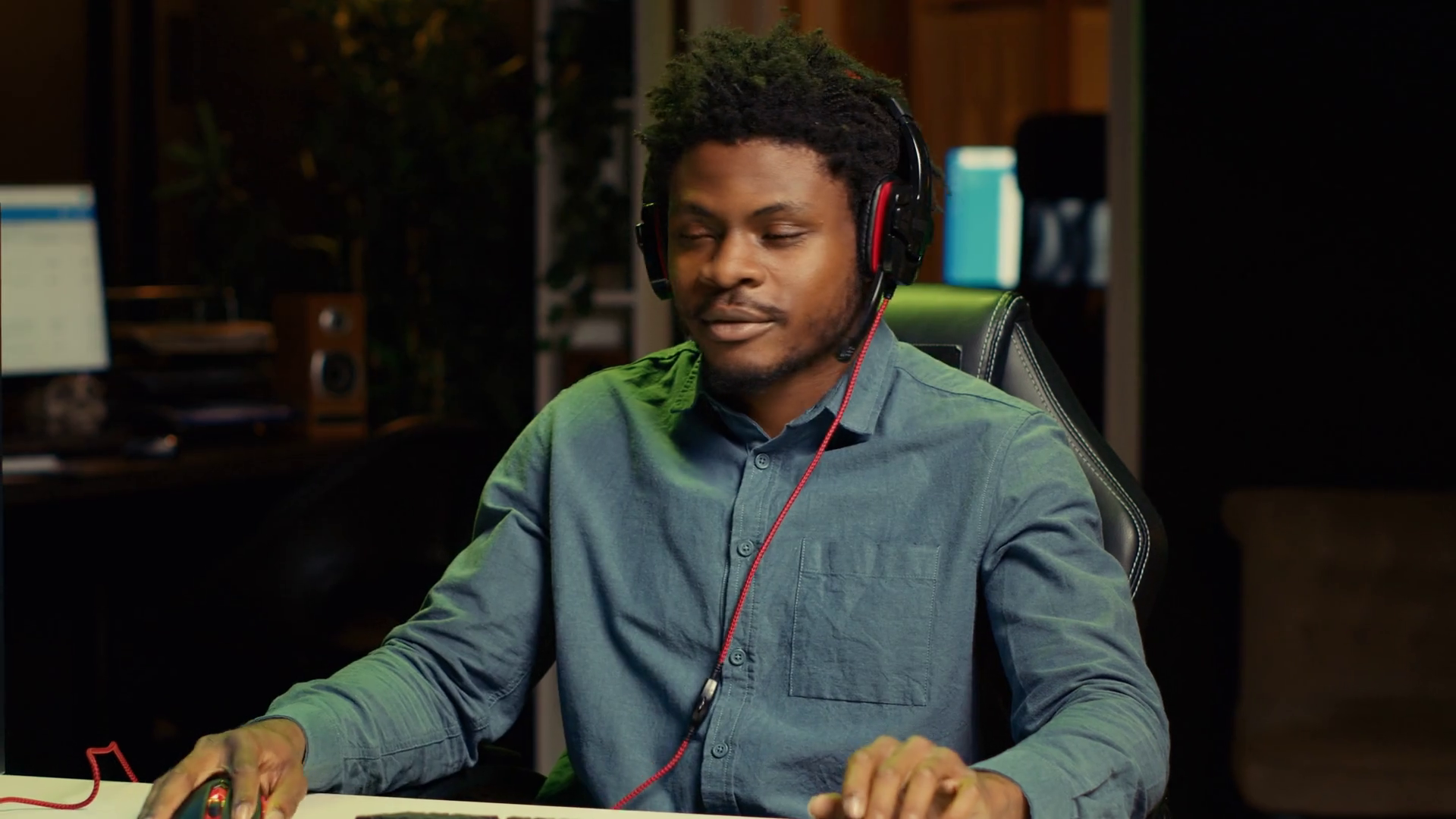 African American Content Creator Stock Footage SBV-348777278 - Storyblocks