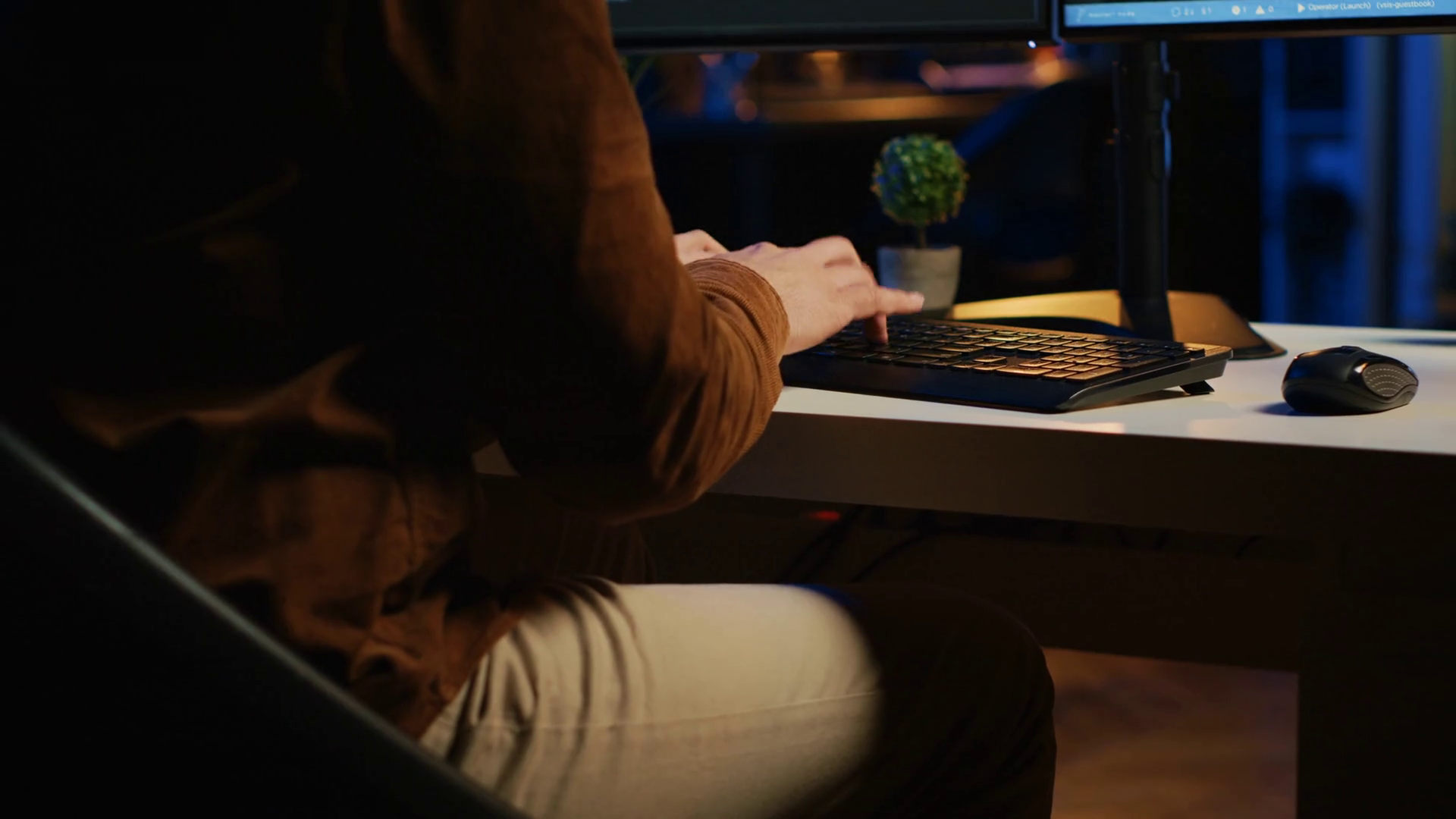 Software Engineer Typing On Keyboardwriting Stock Footage SBV-348849608 - Storyblocks