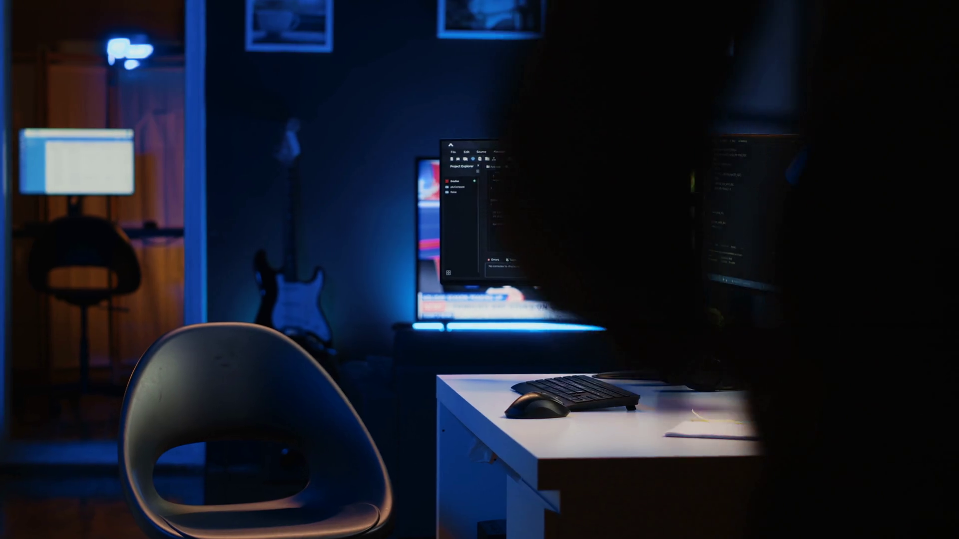 Freelancing Software Programmer Arriving In Stock Footage SBV-348844503 ...