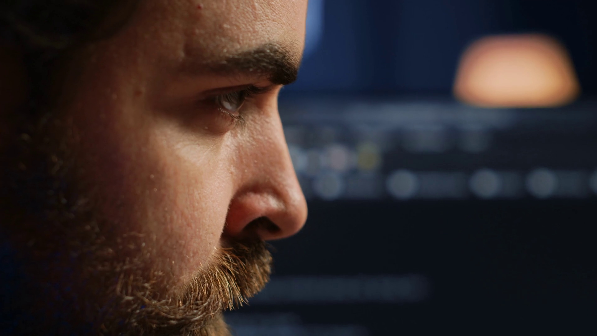 Developer In Home Office Concentrating Hard Stock Footage SBV-348841994 ...