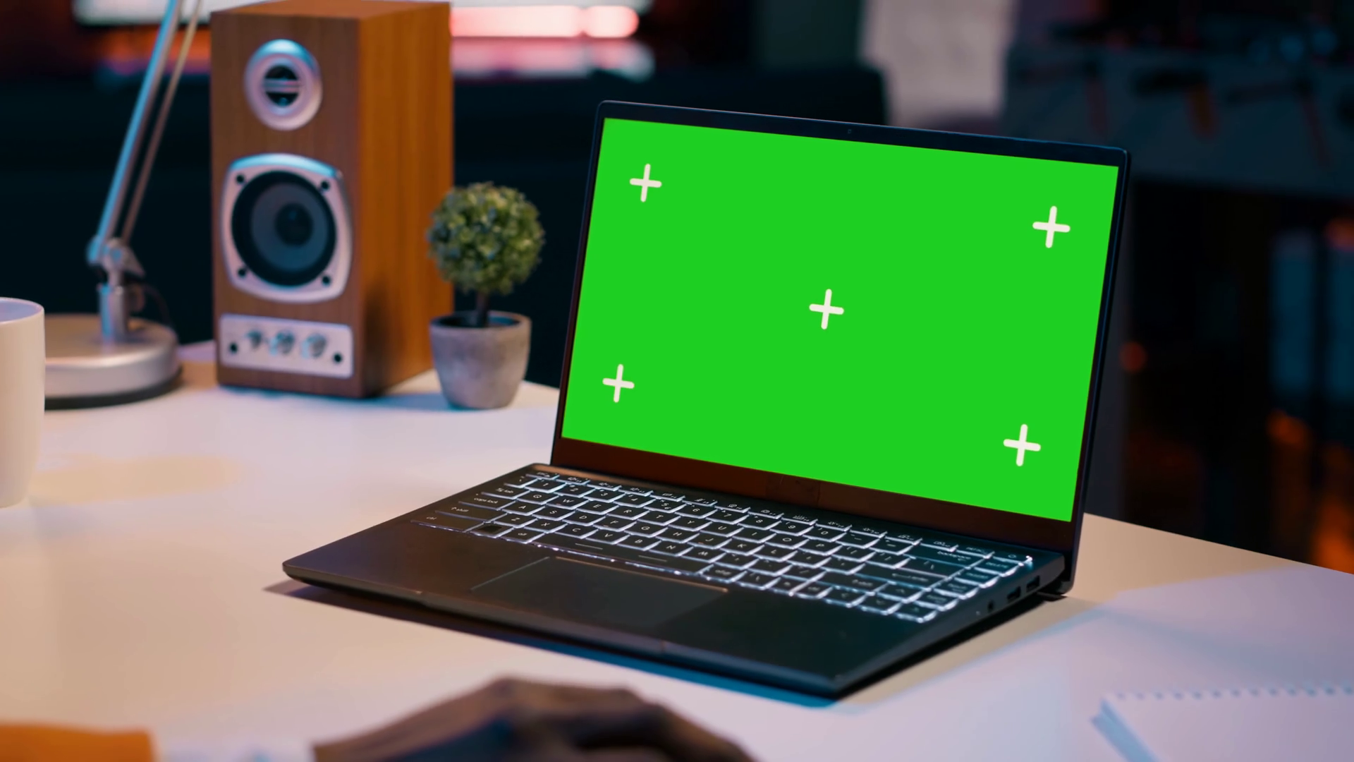 University Student Checks Greenscreen Stock Footage SBV-348841584 ...