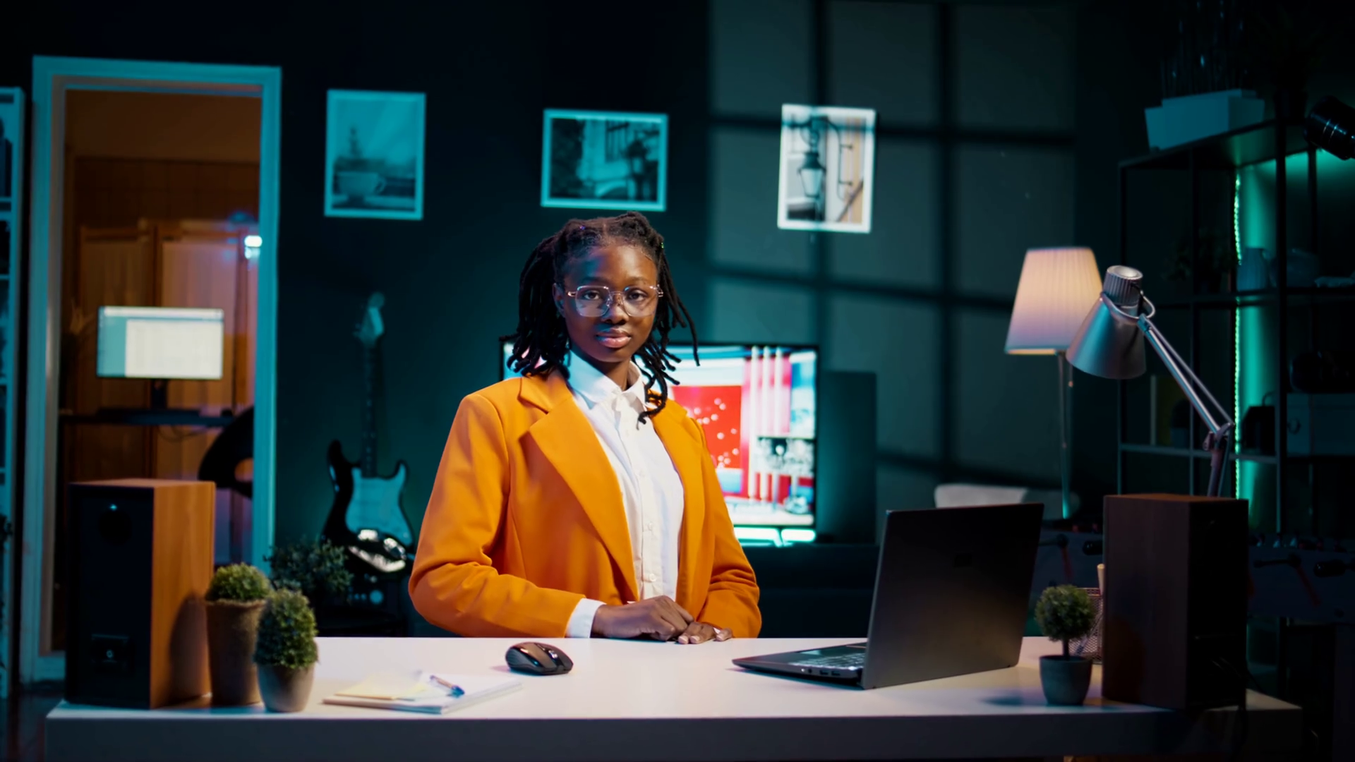 Portrait Of Hardworking Dedicated Girl Stock Footage SBV-348838753 ...