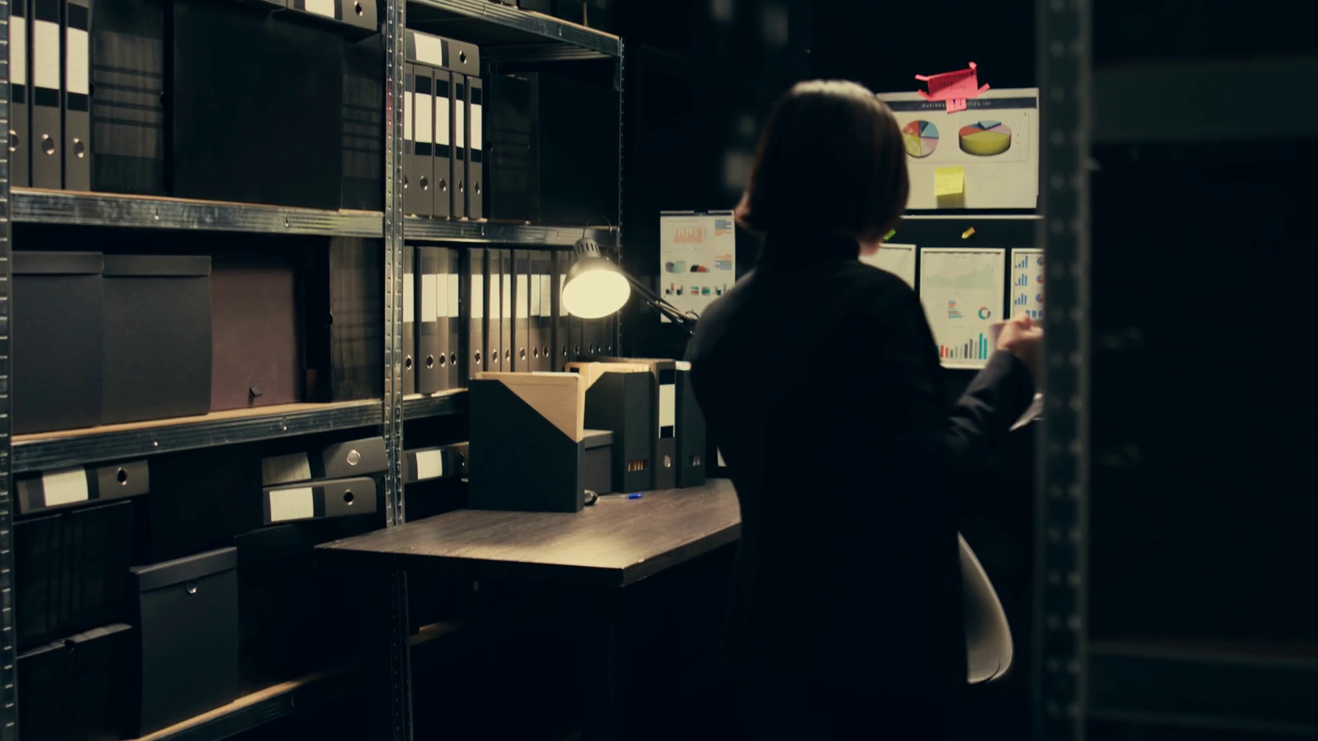 Private Inspector Opening Laptop To Cross Stock Footage SBV-348851197 ...