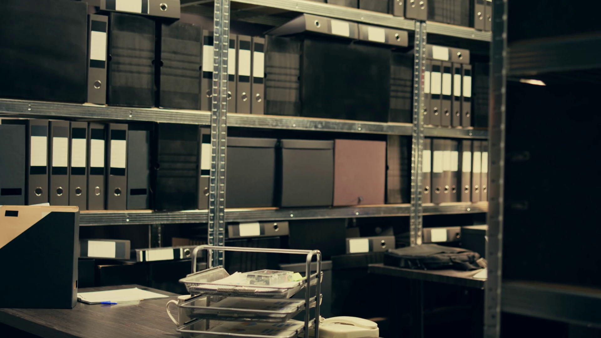 Senior Private Agent Working On Criminal Stock Footage SBV-348851488 ...