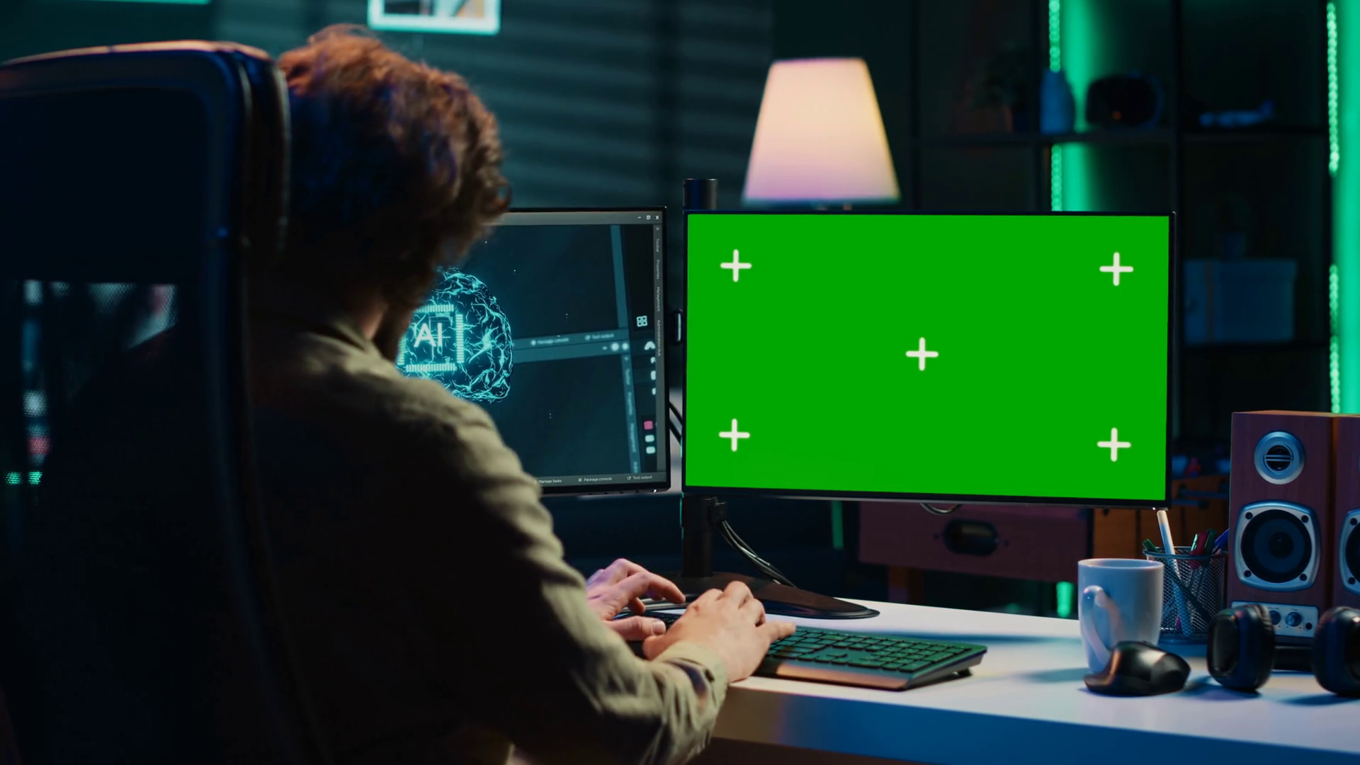 Programmer Updating Artificial Intelligence Stock Footage SBV-348876304 ... Programmer Updating Artificial Intelligence Stock Footage SBV-348876304 ...