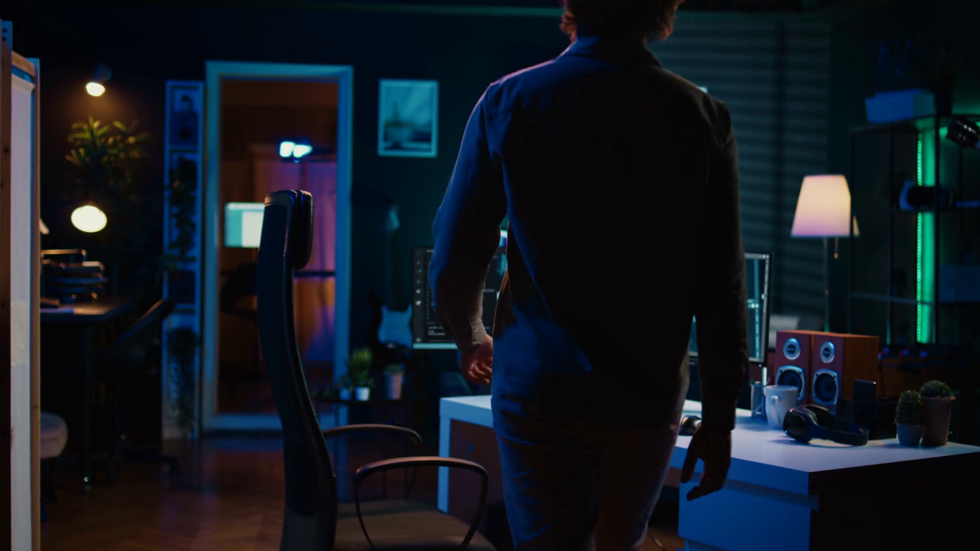 Computer Scientist Updating Artificial Stock Footage SBV-348876278 ...