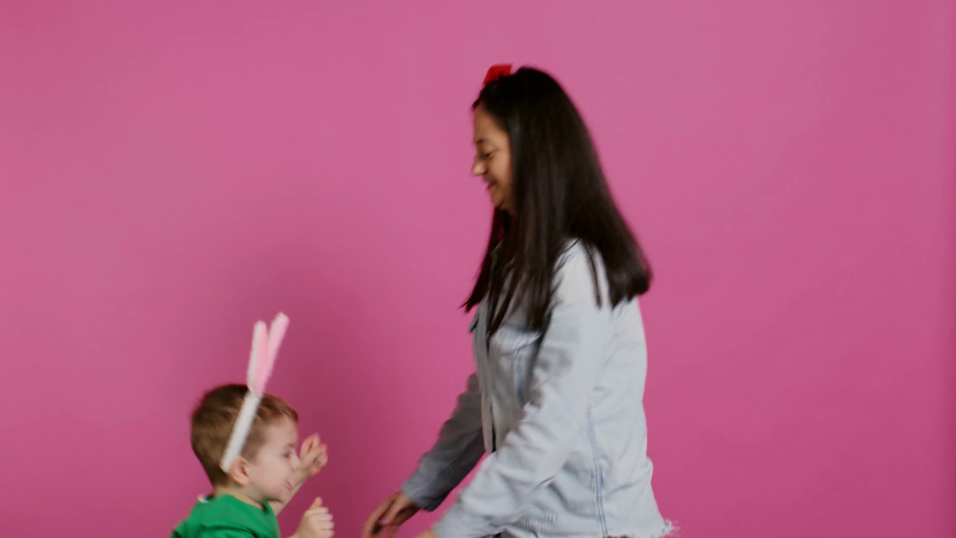 Mother Lifting Up Little Boy Kissing In Stock Footage SBV-348873547 ...