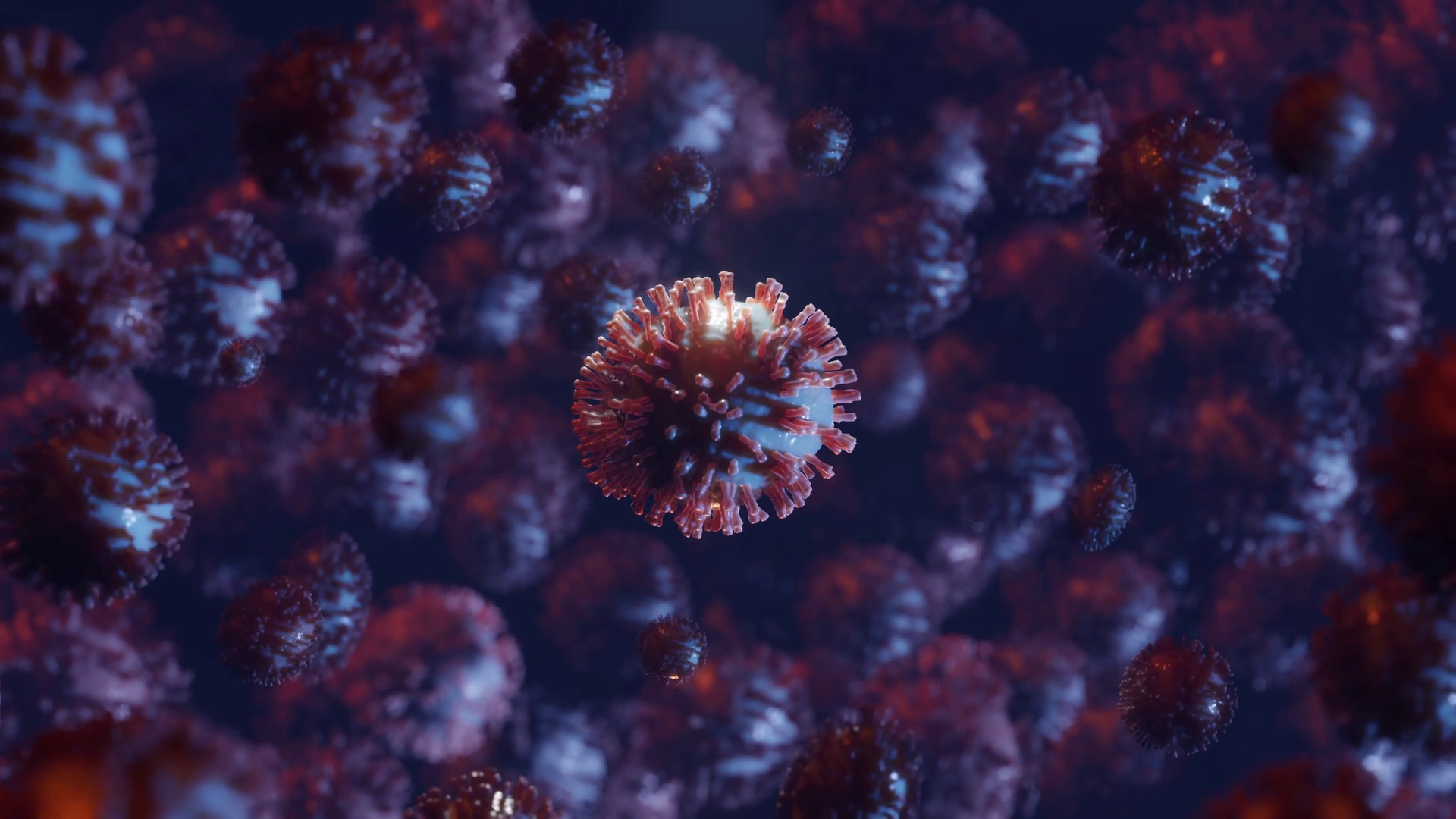 Coronavirus Virus Bacteria Disease In Stock Motion Graphics SBV ...