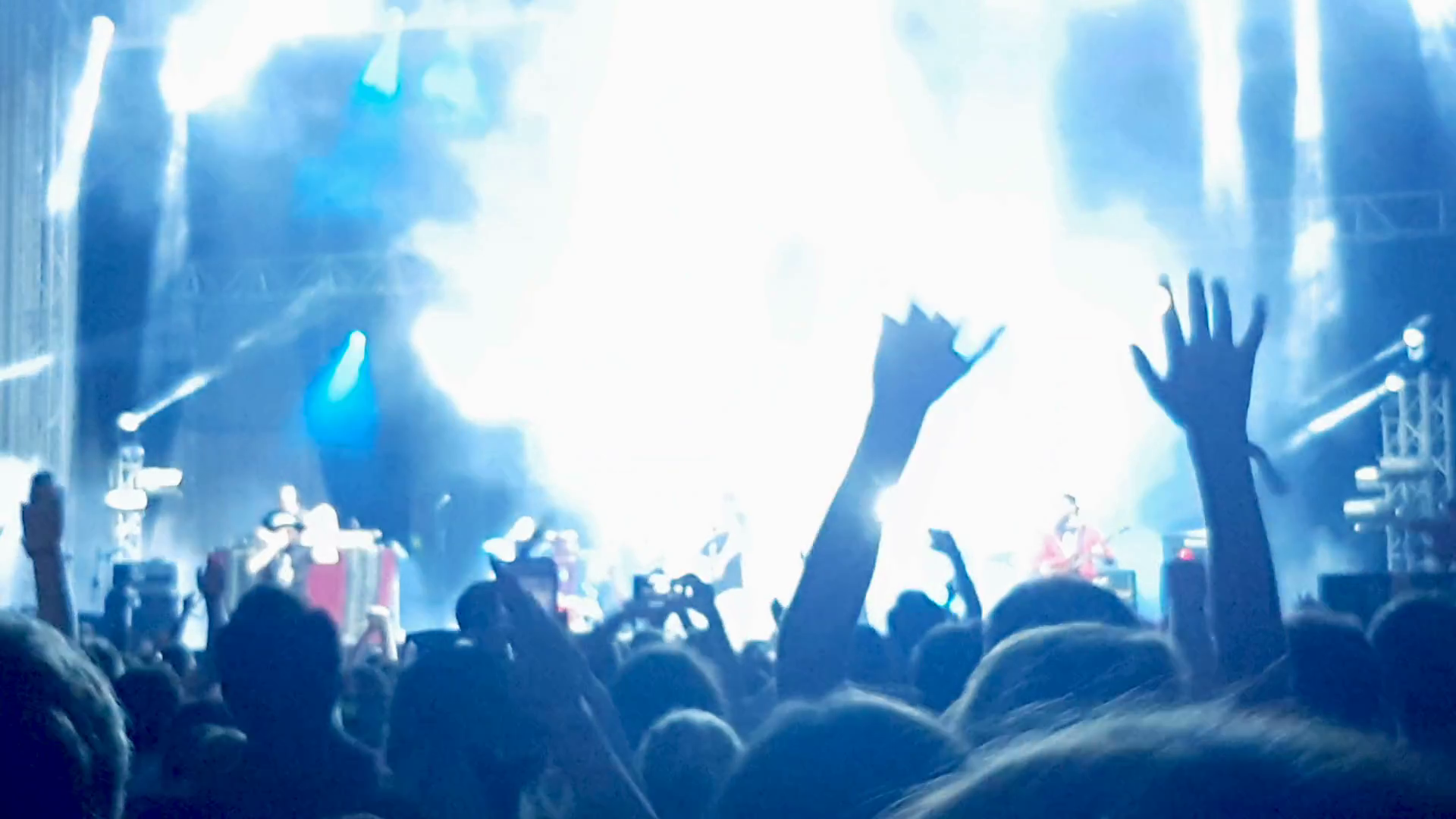 Crowd Of People At Concert Jumping Dancing Stock Footage SBV-325764196 ...