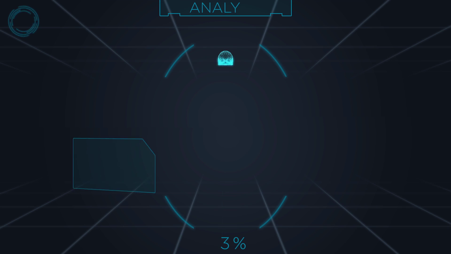 Futuristic Medical Screen Scan Blue Light Stock Footage SBV-335715047 ...