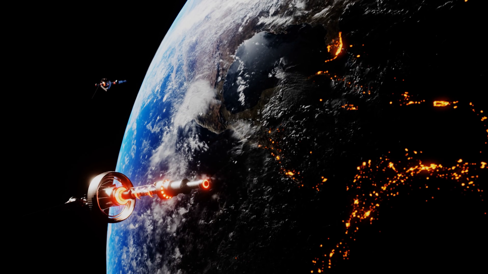 International Space Station Floating In Stock Motion Graphics SBV ...