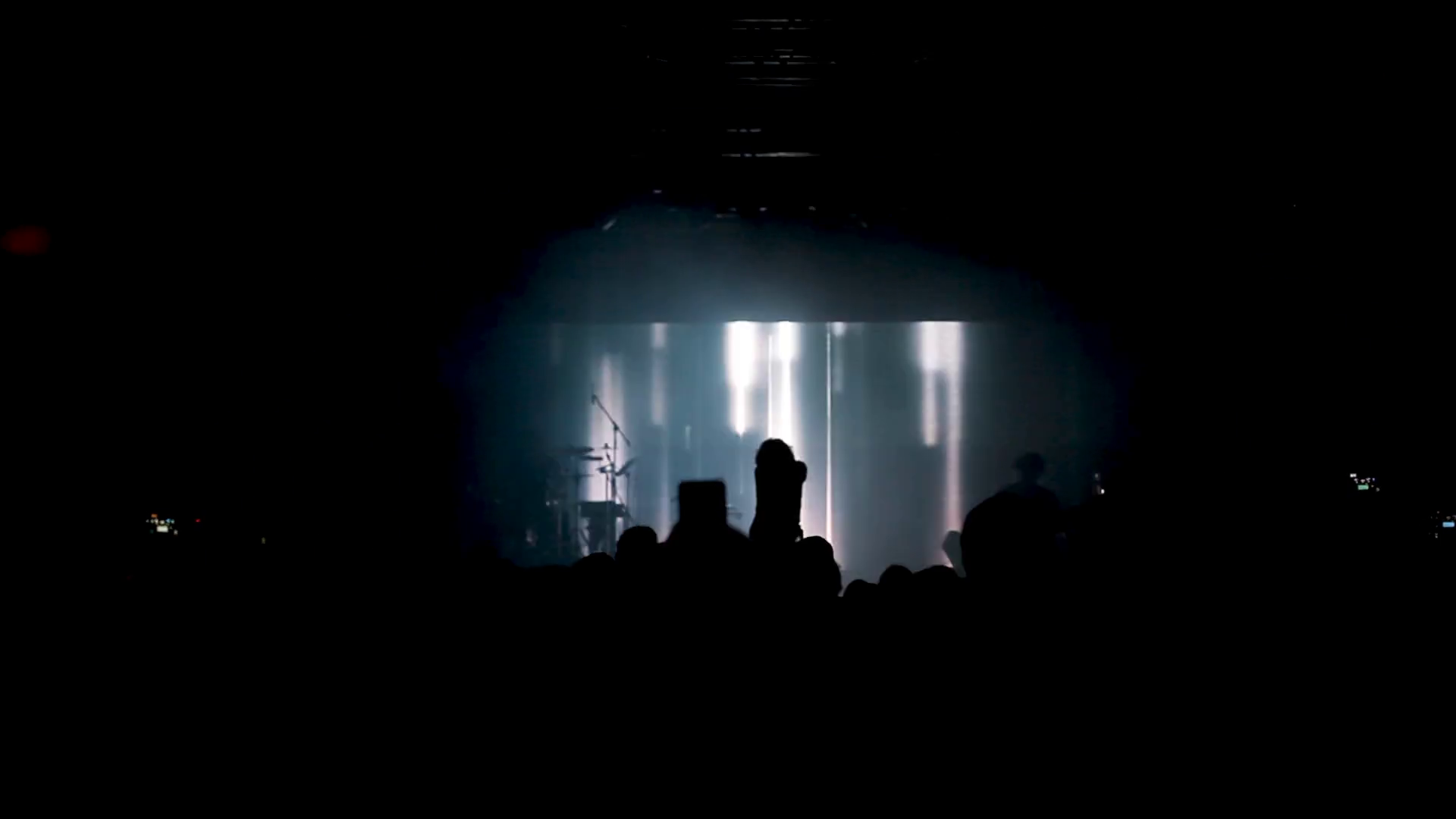 Light Rain At Rock Concert With Band Stock Footage SBV-333603956 ...