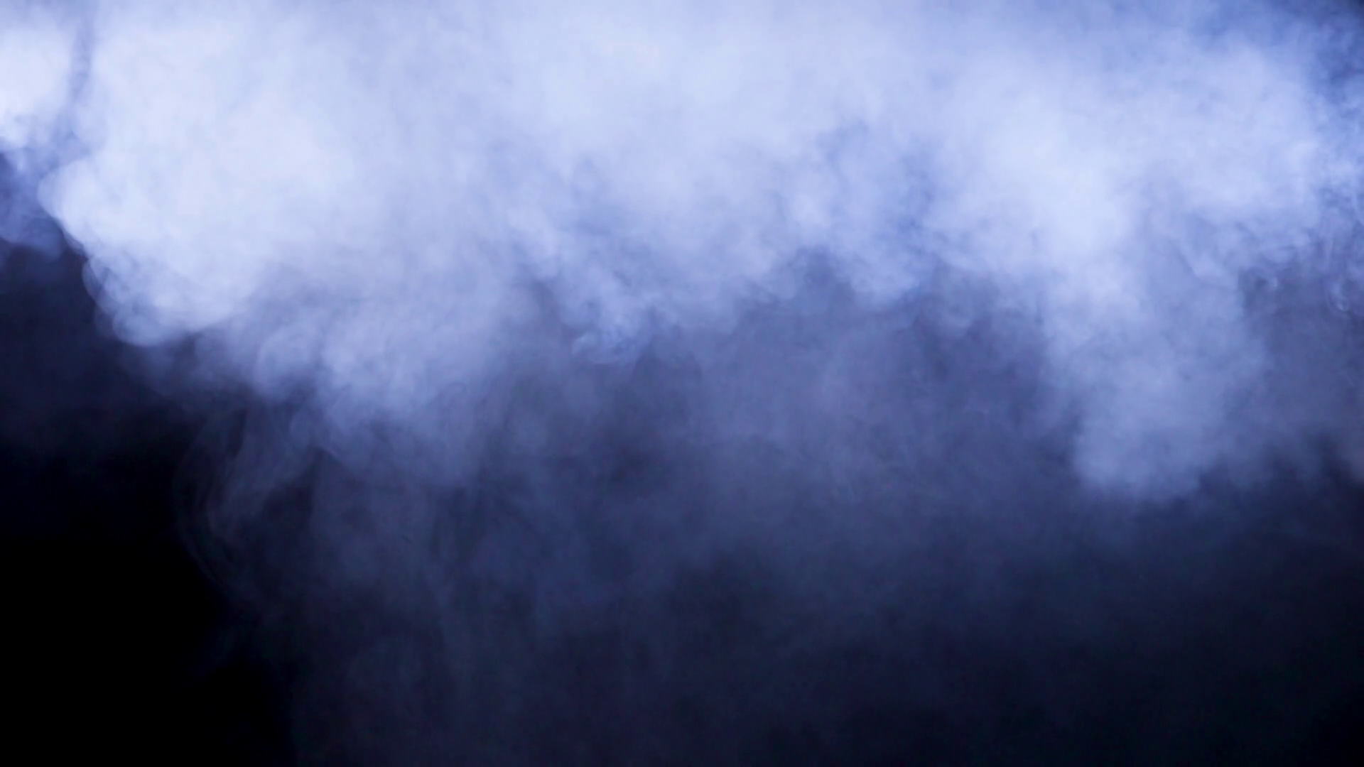 Thick Smoke Over Black Background Particles Stock Footage SBV-325112166 ...