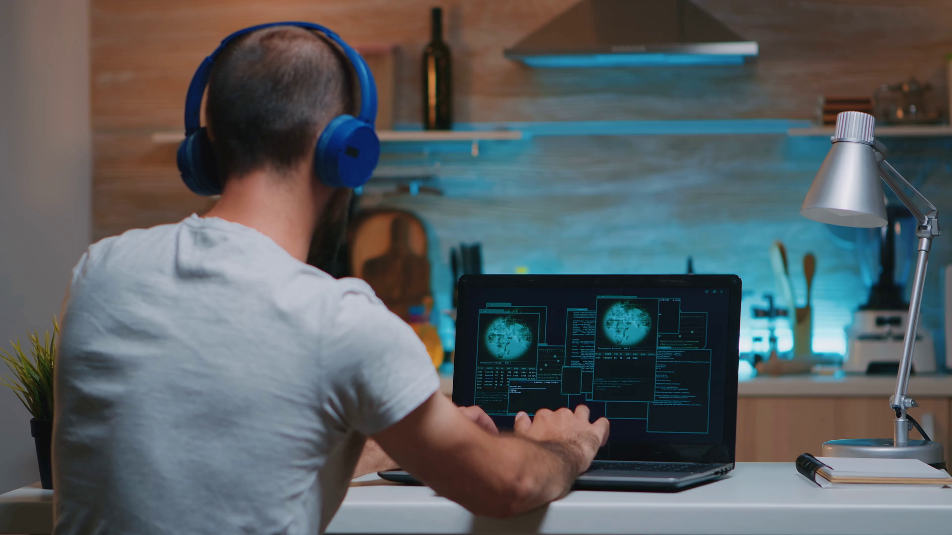 Unsuccessful trying of hacker to steal from company server annoying the ...