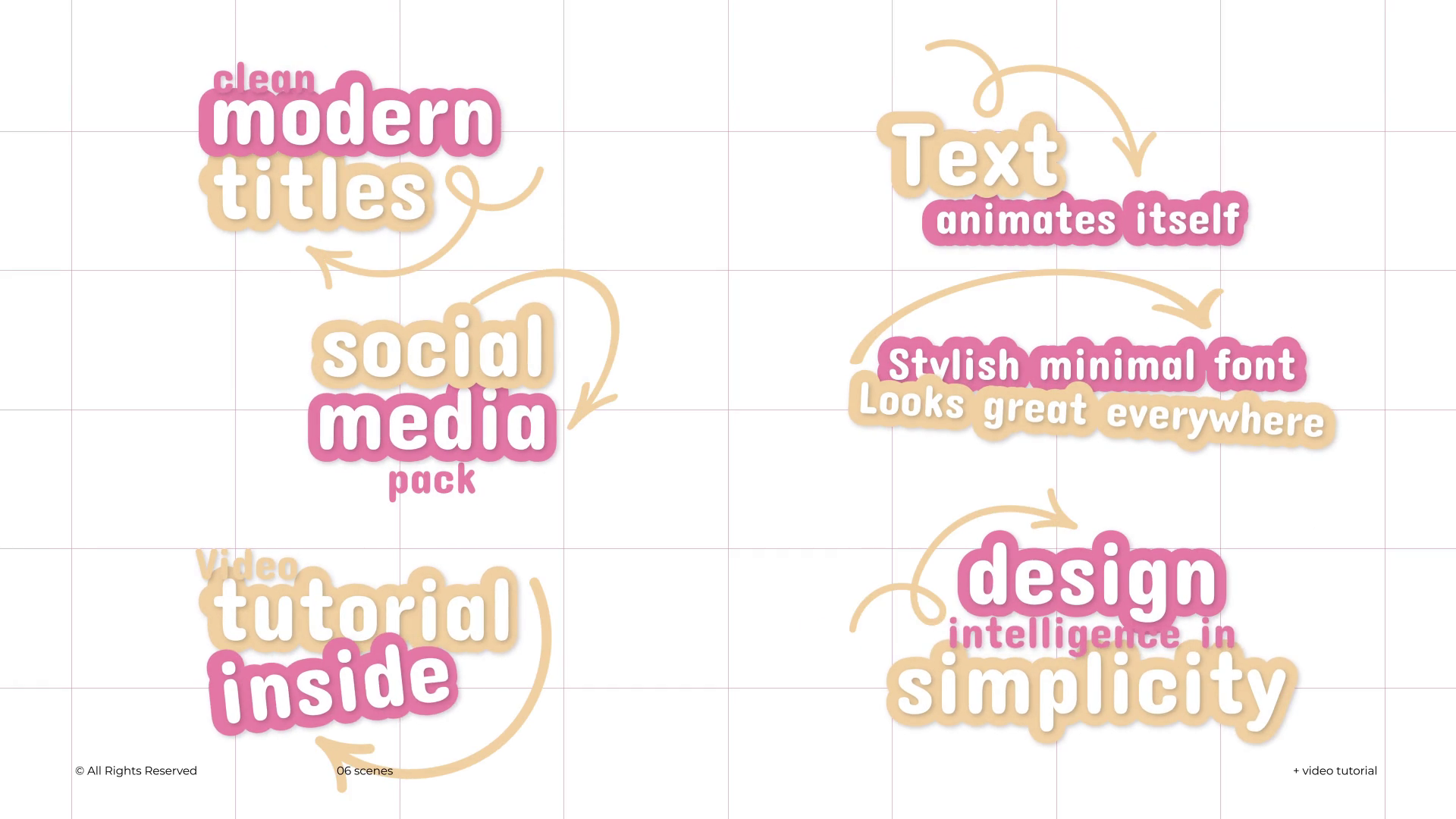 Premiere Pro Template: 3d Social Media Titles SBV-352711877 - Storyblocks