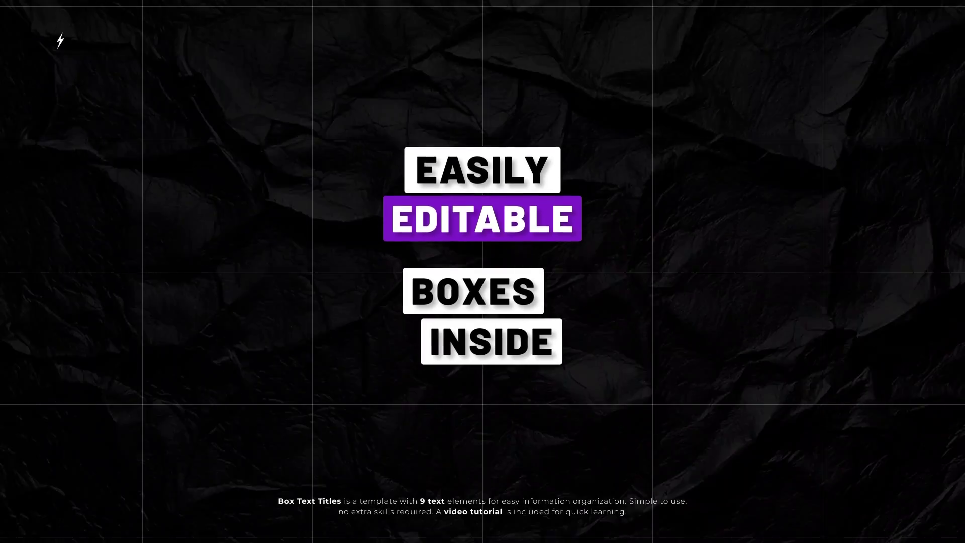AE Template: Box Titles | Effects SBV-352127625 - Storyblocks