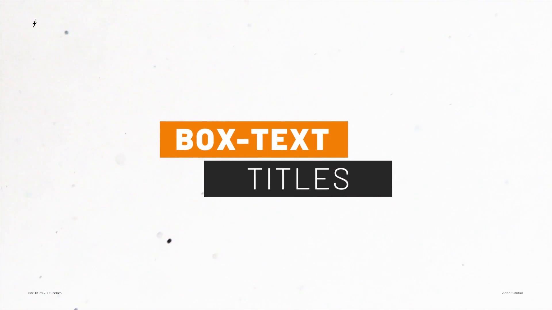 AE Template: Box Titles | Effects SBV-351864091 - Storyblocks