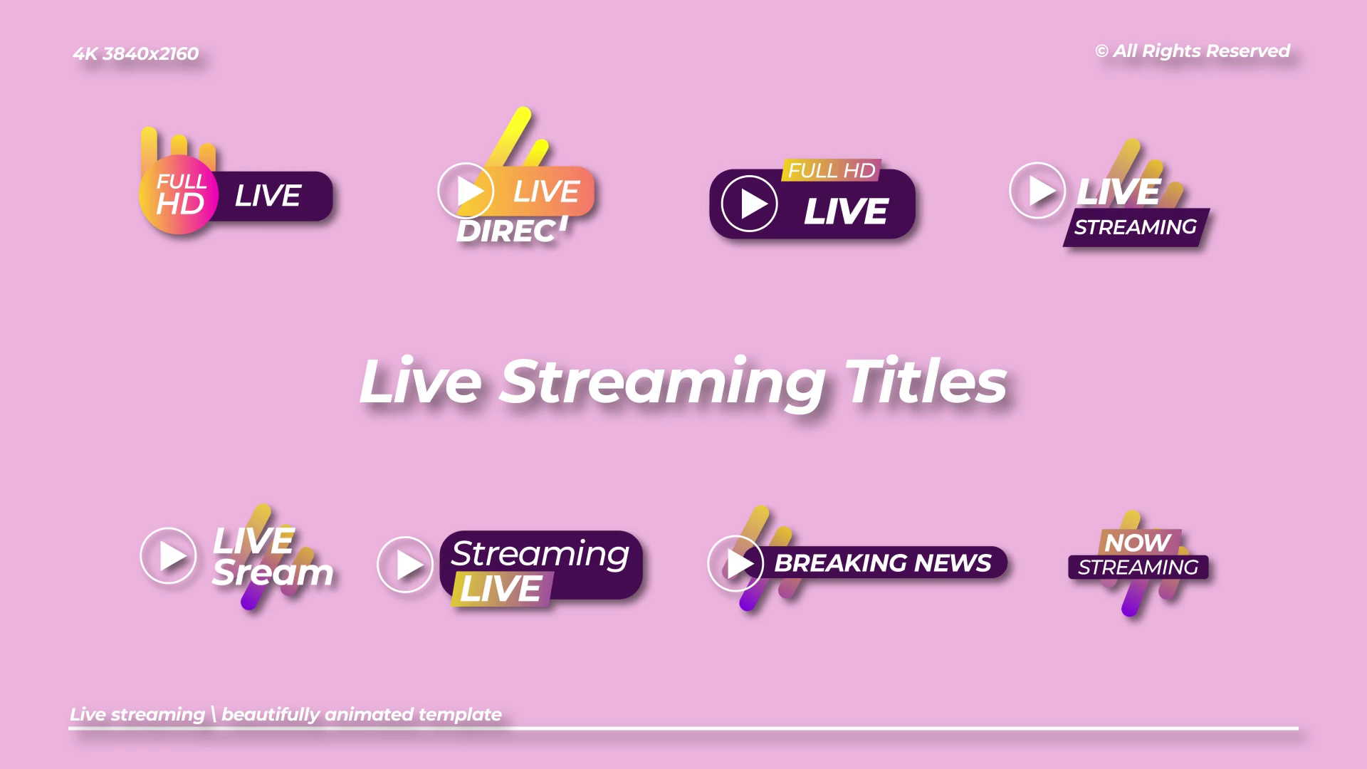 Live Streaming | Effects Template SBV-348638337 - Storyblocks