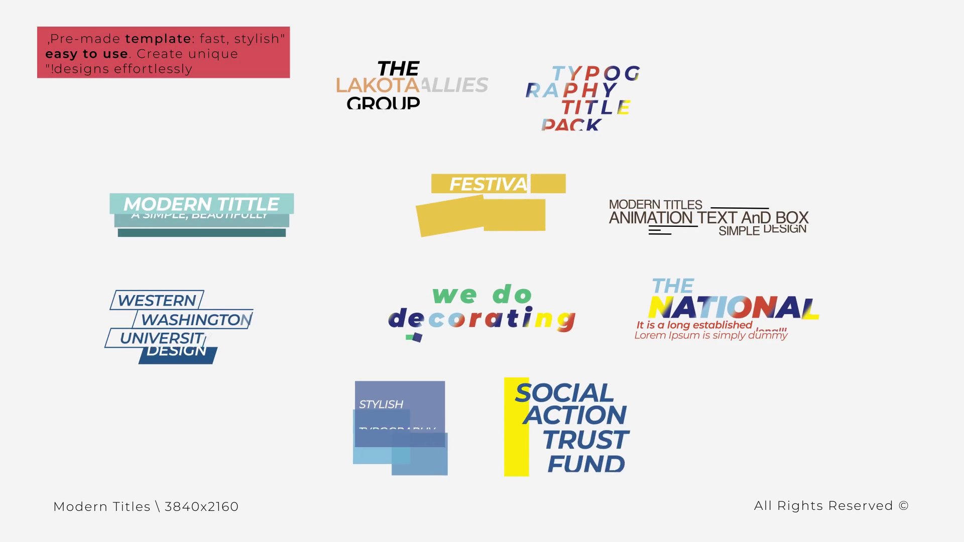 Modern Title | Fcpx Template SBV-348669710 - Storyblocks