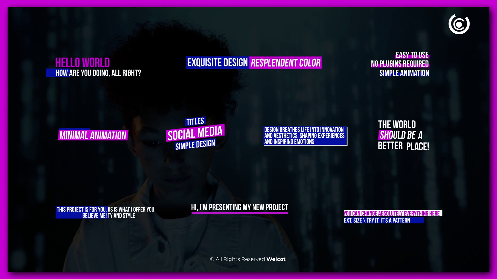 Social Media Titles | Mogrt Template SBV-347683582 - Storyblocks