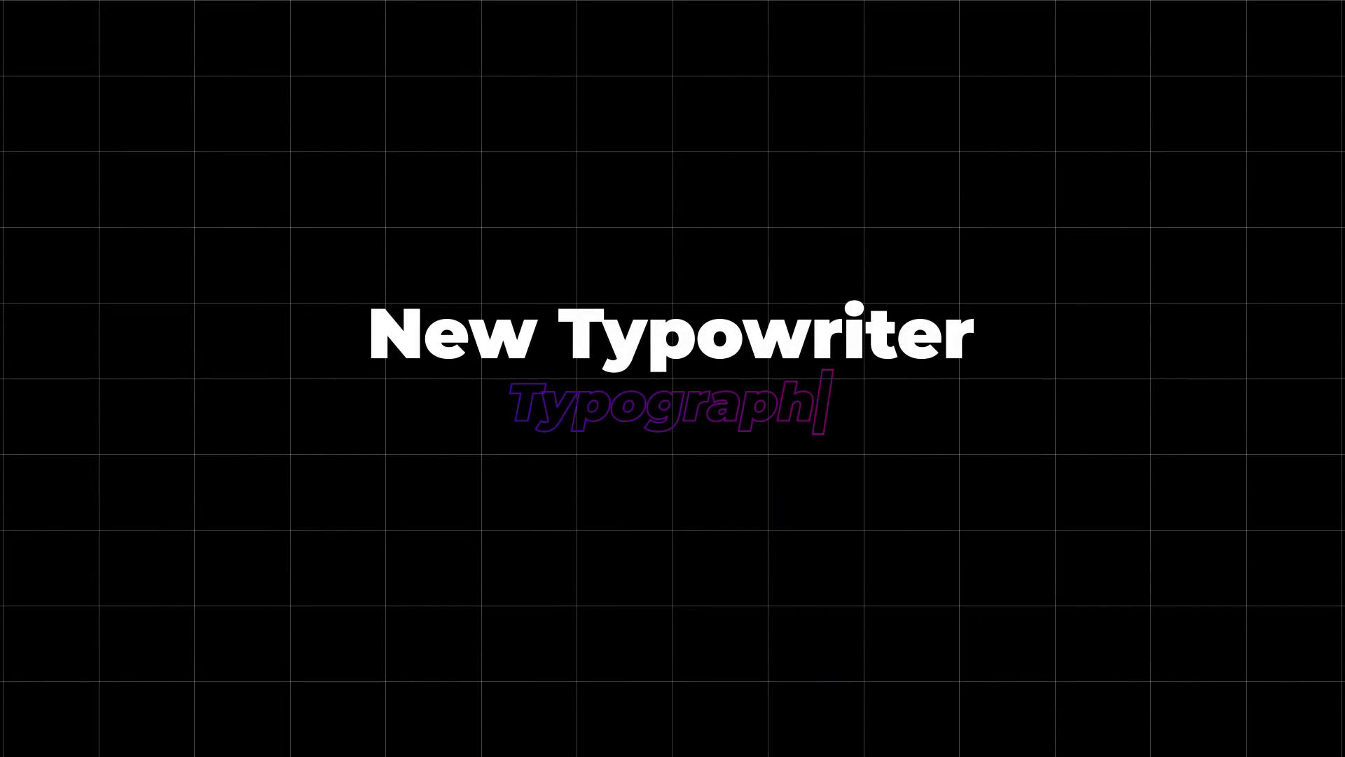 AE Template: Typewriter | Effects SBV-352124329 - Storyblocks