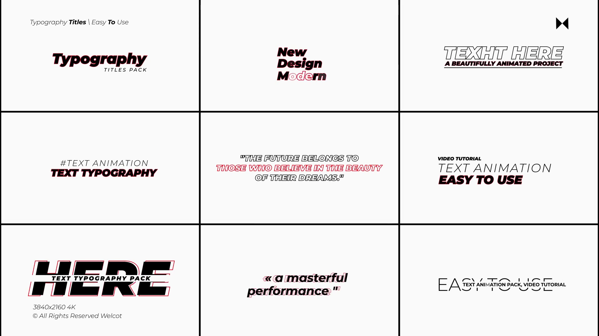 AE Template: Typography Title | Effects SBV-348935317 - Storyblocks